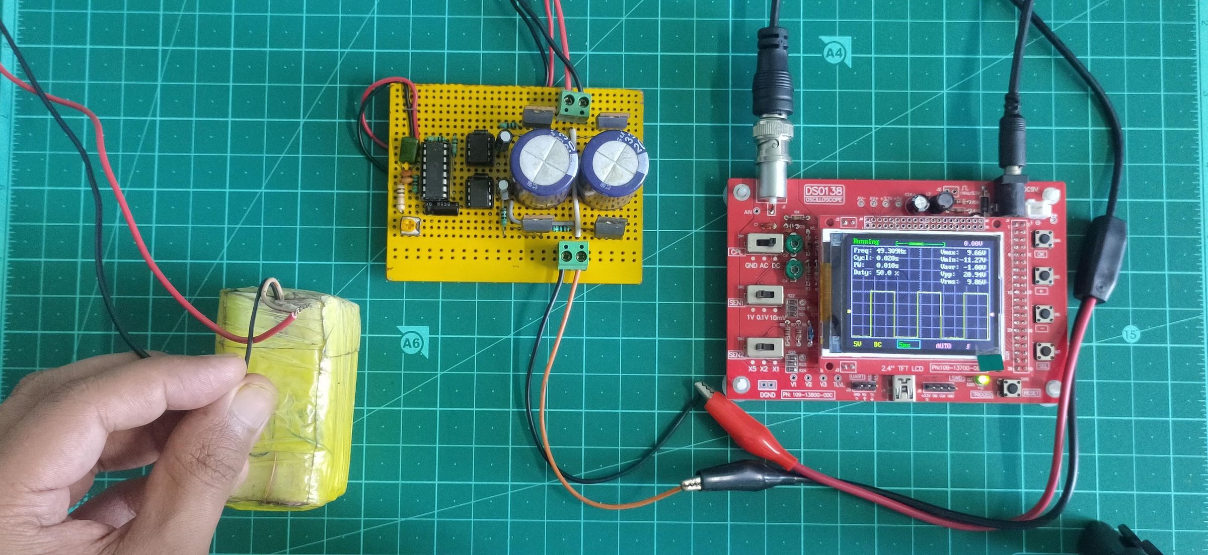 200W Modified Square Wave Inverter With Crystal Control : 10 Steps ...