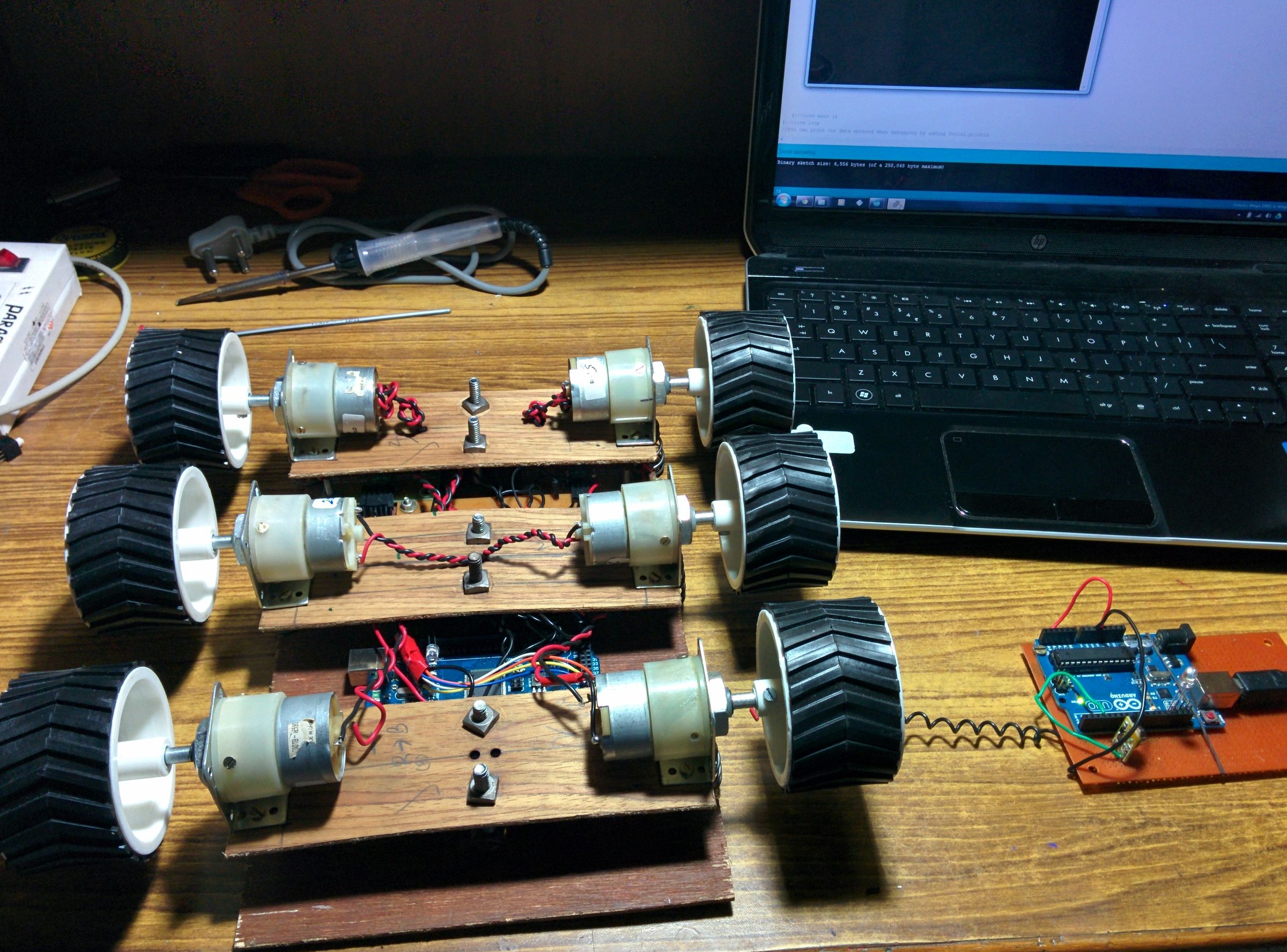 Six Wheeled All Terrain Vehicle (6WD) : 3 Steps (with Pictures ...