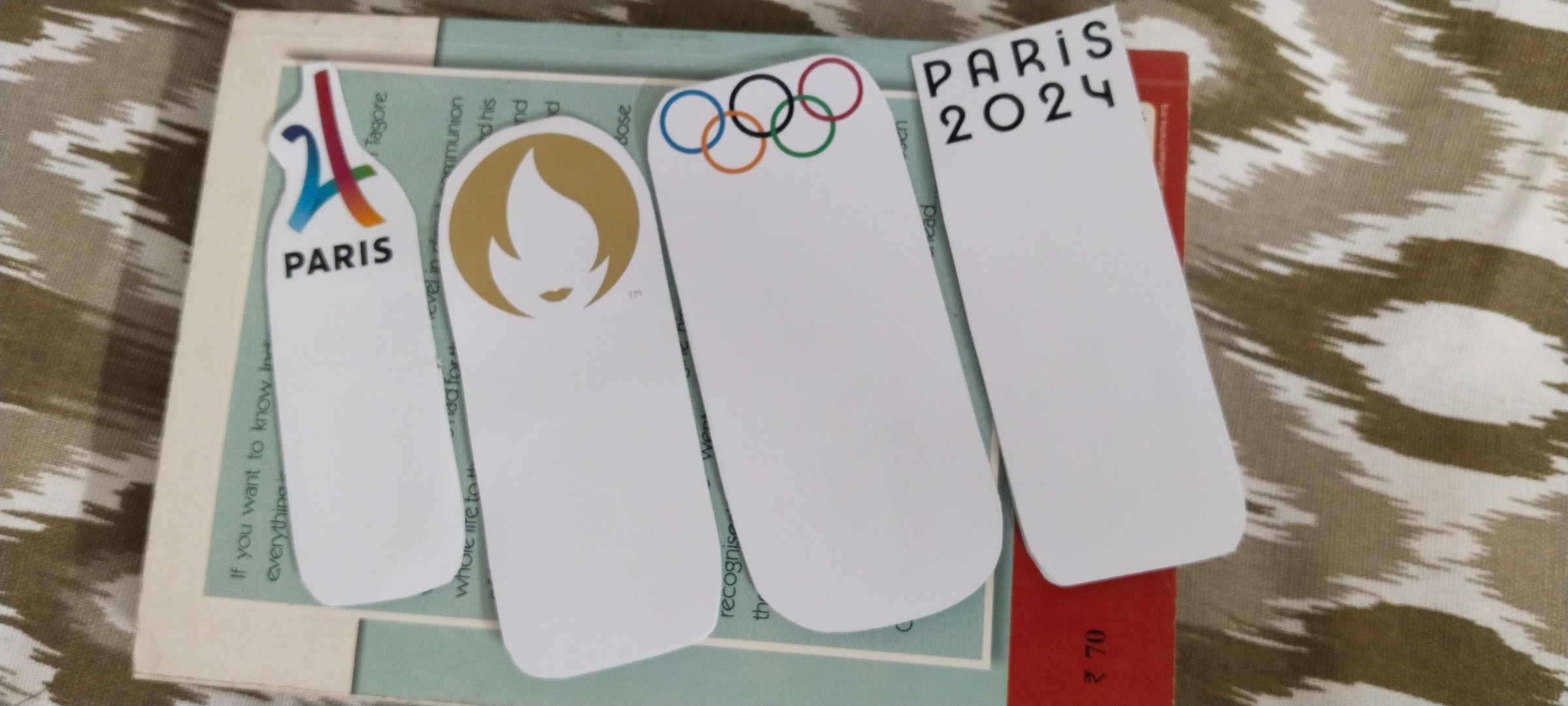 Paris Olympics Themed Magnetic Bookmarks : 5 Steps - Instructables
