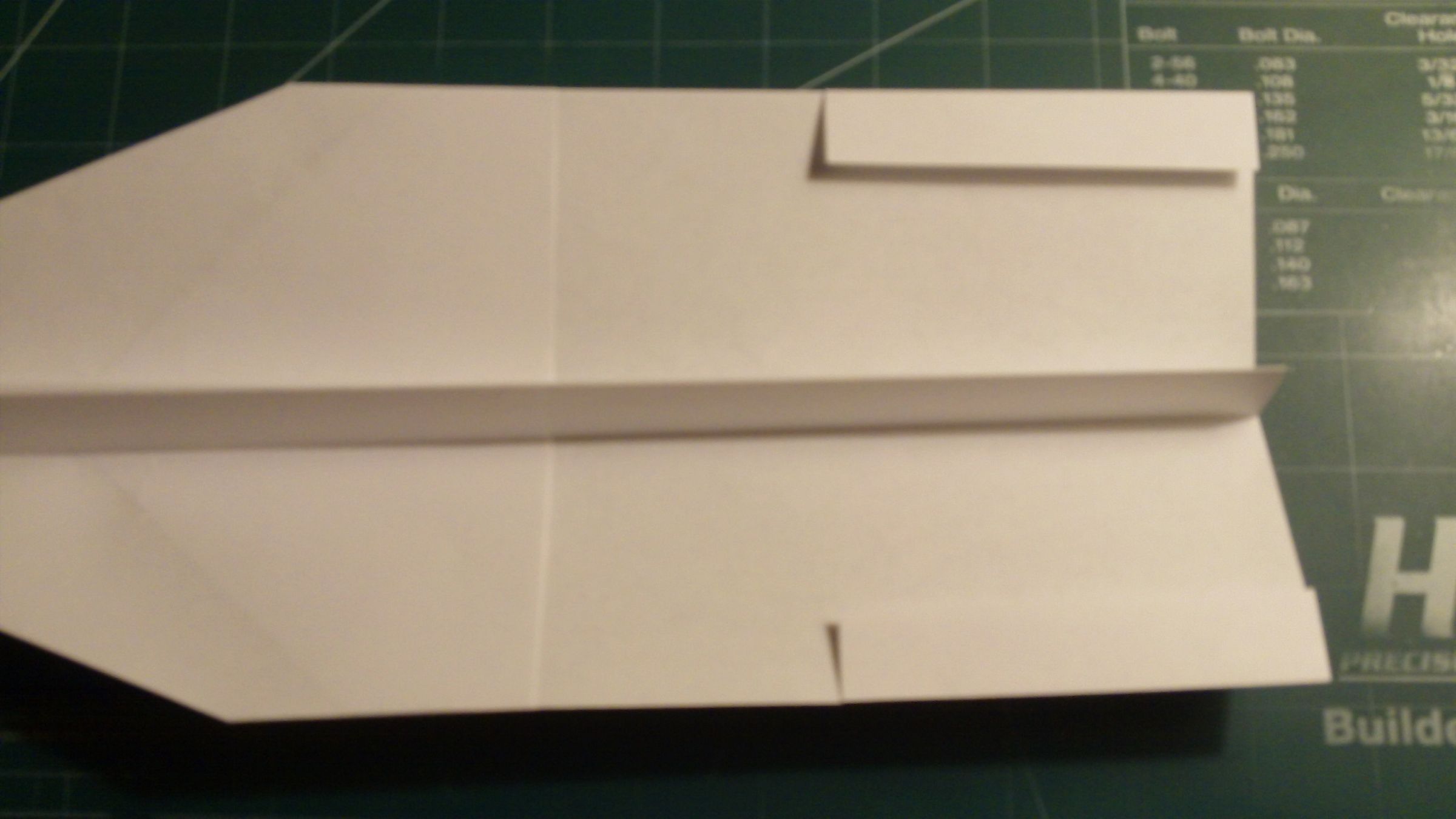 How to Make the Skywarrior Paper Airplane : 9 Steps - Instructables