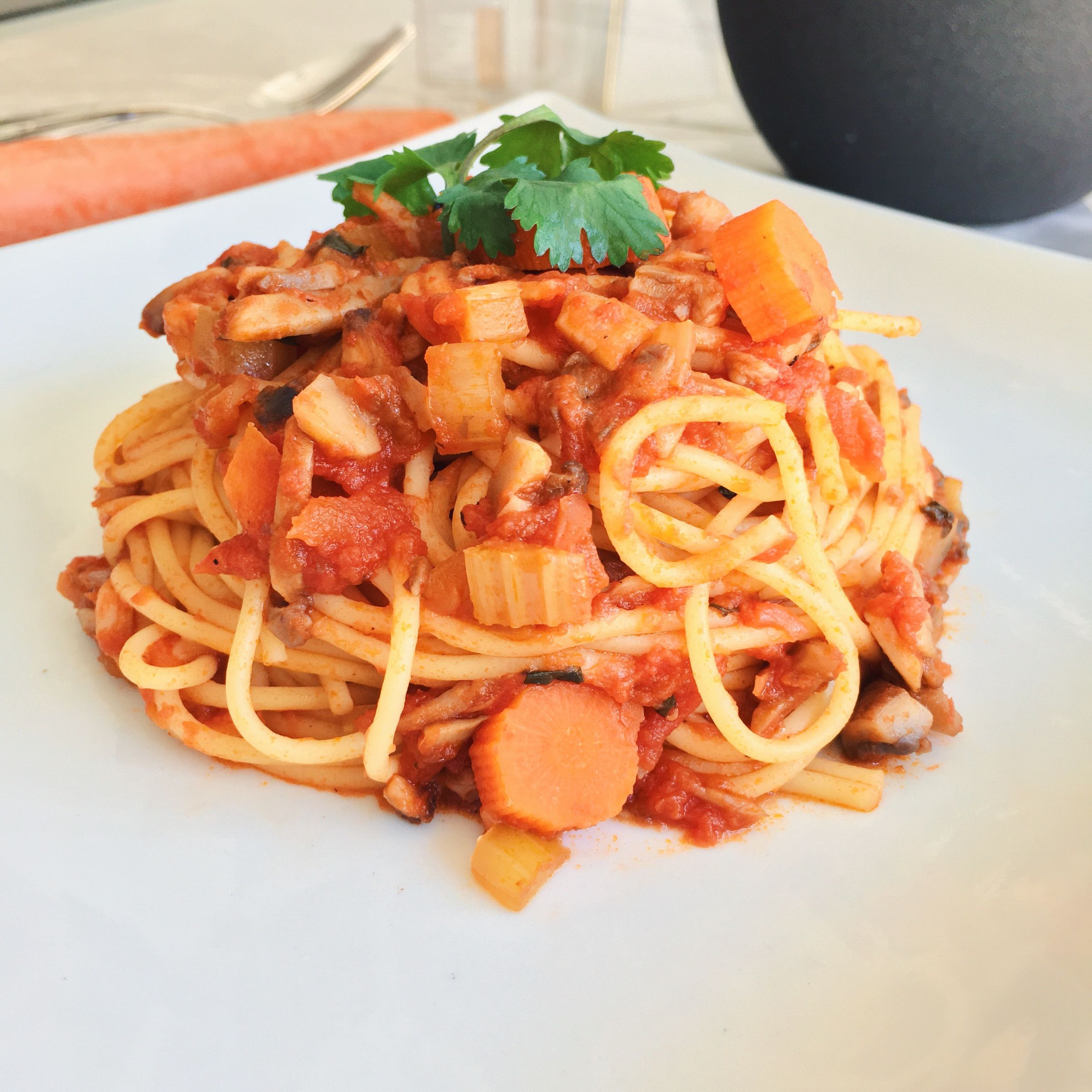 RECIPE | BEEF-LESS SPAGHETTI BOLOGNESE - Instructables