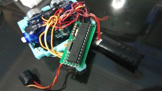 Arduino 3d Printed Can Robot One More Object Avoiding Robot 5 Steps