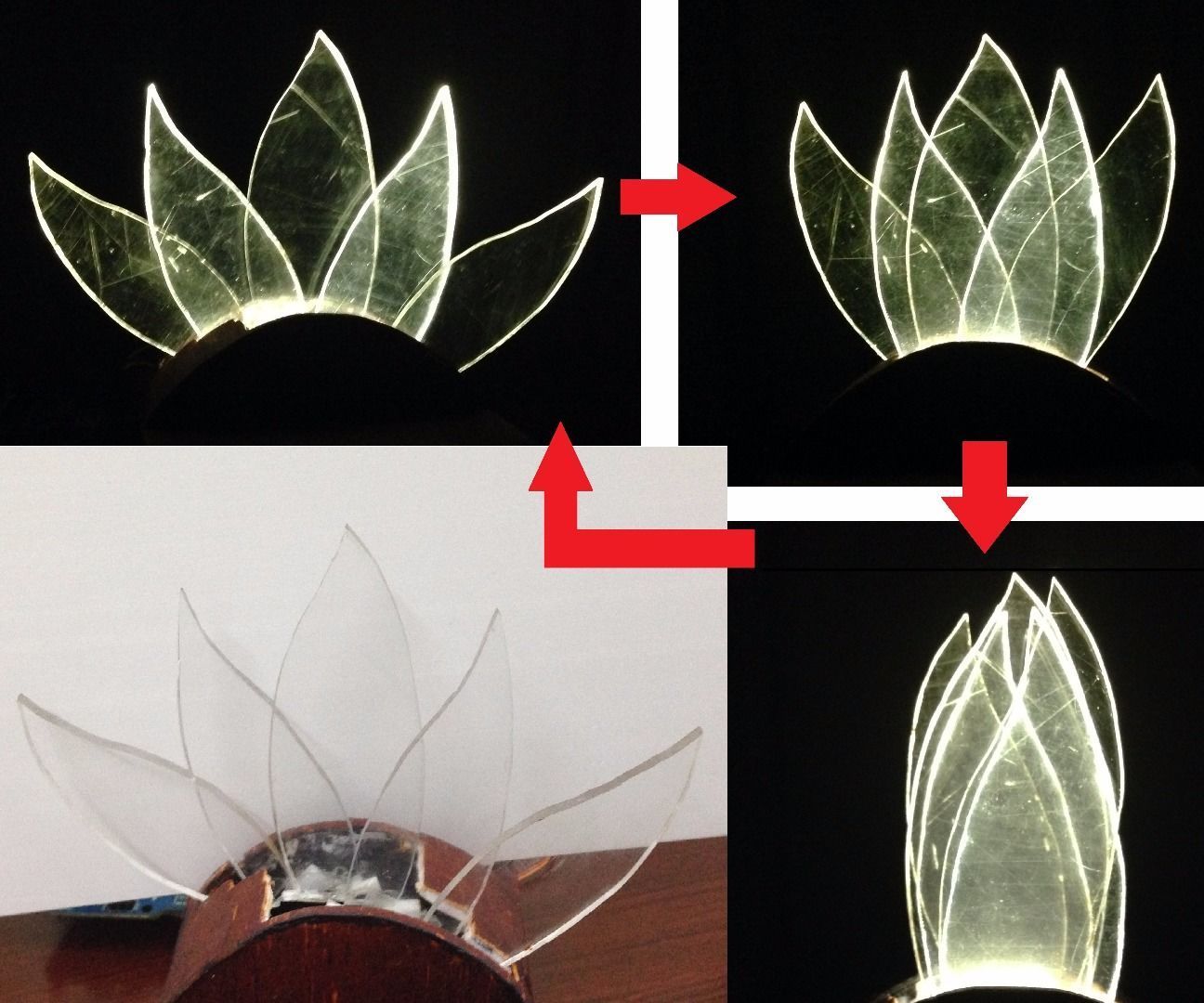Moving Lamp: Blooming Lotus : 11 Steps - Instructables
