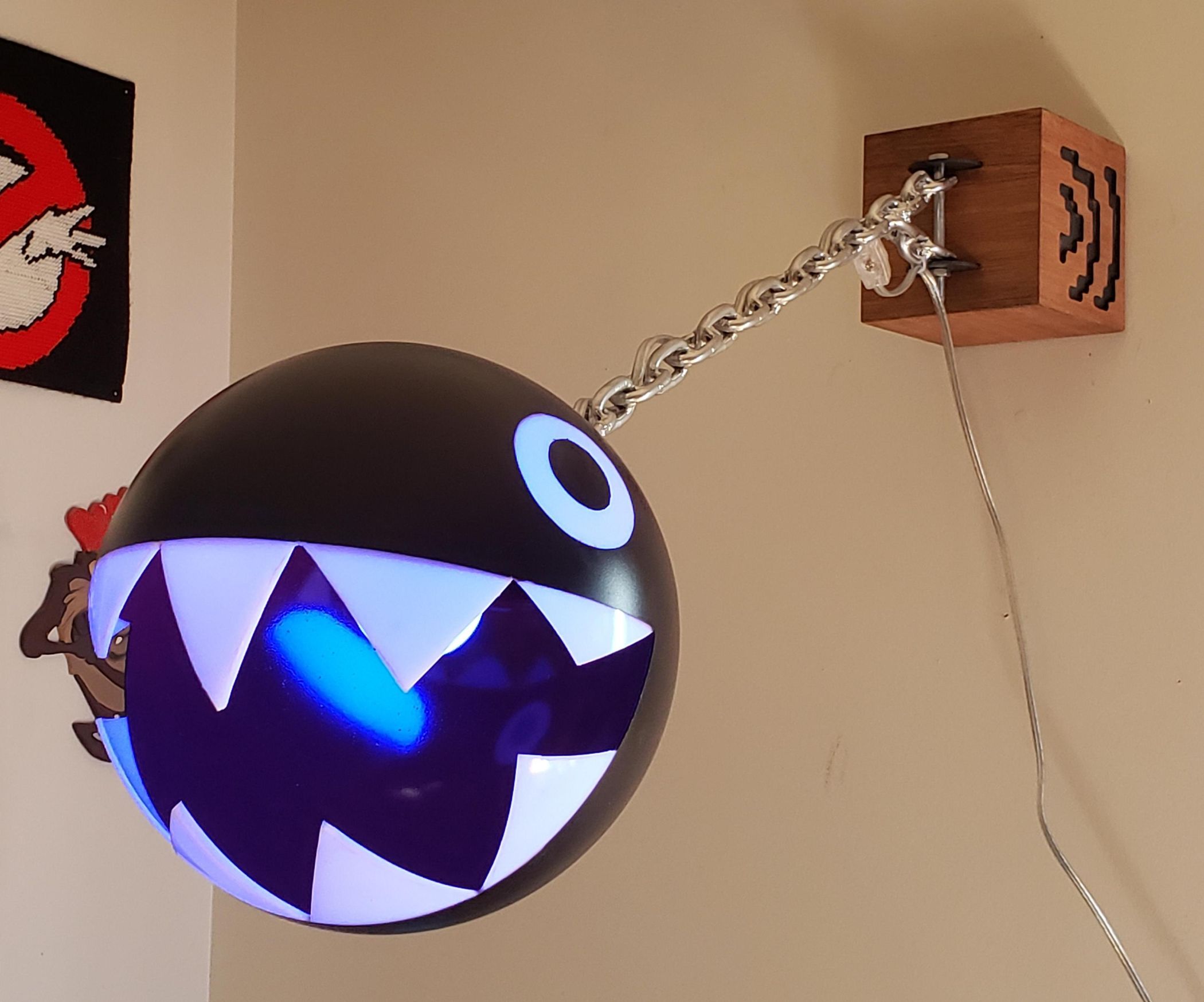 Chain Chomp Wall Lamp : 10 Steps (with Pictures) - Instructables