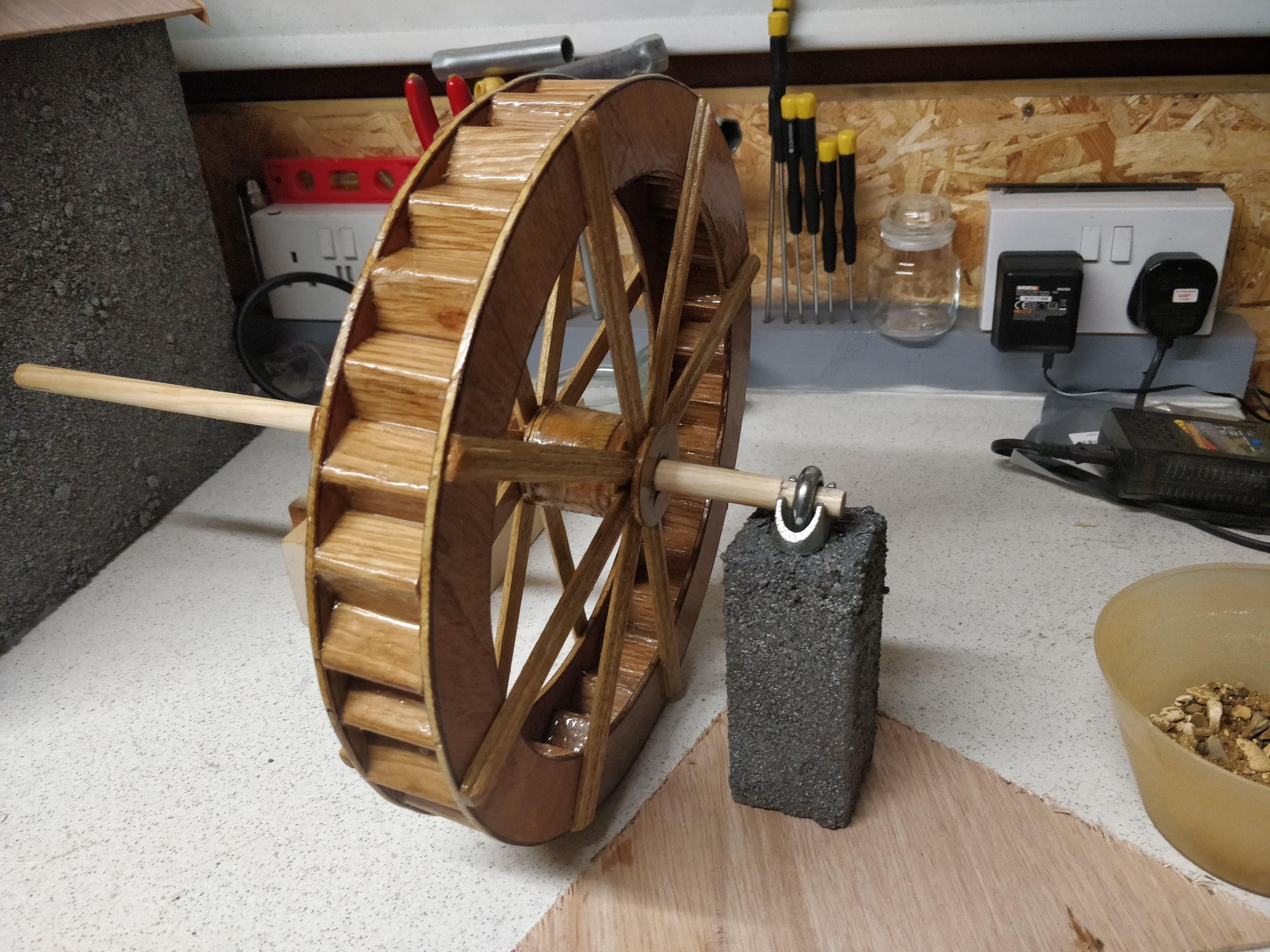 Garden Water Mill : 3 Steps (with Pictures) - Instructables