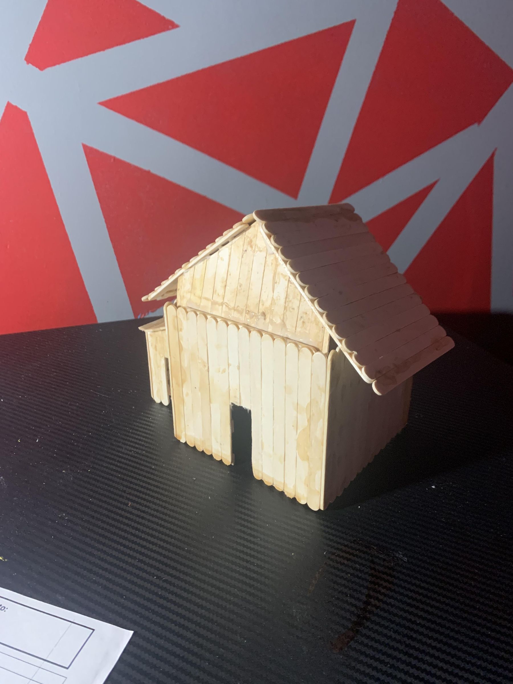 How to Make a Mini House Out of Popsicle Sticks : 16 Steps - Instructables