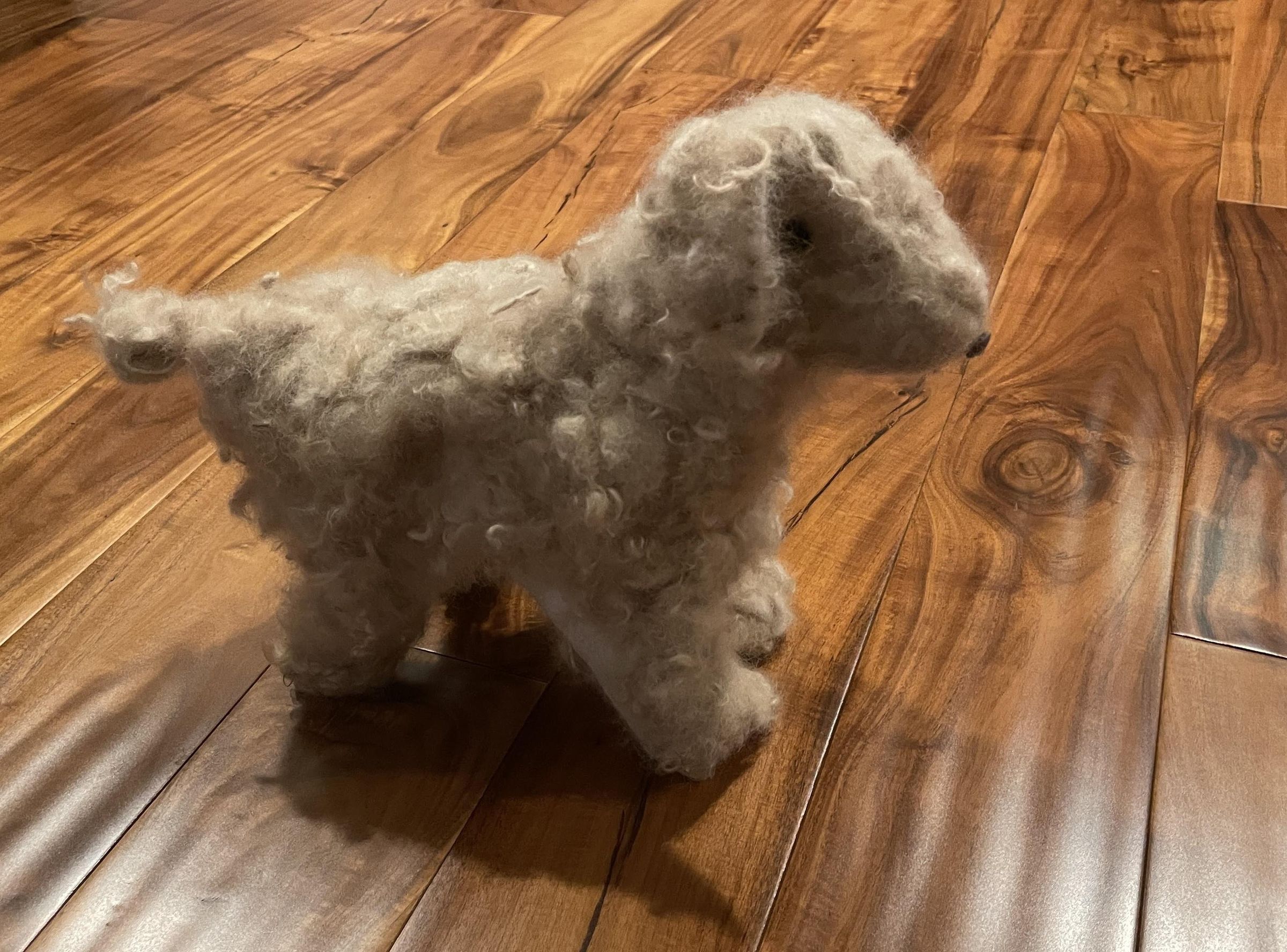 Fluffy Walking Robotic Dog (With Tail Wagging, Neck Articulation, and ...