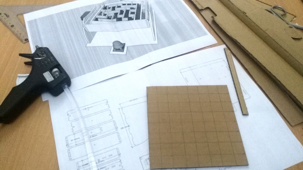Arduino Marble Cardboard Maze Labyrinth : 6 Steps (with Pictures ...