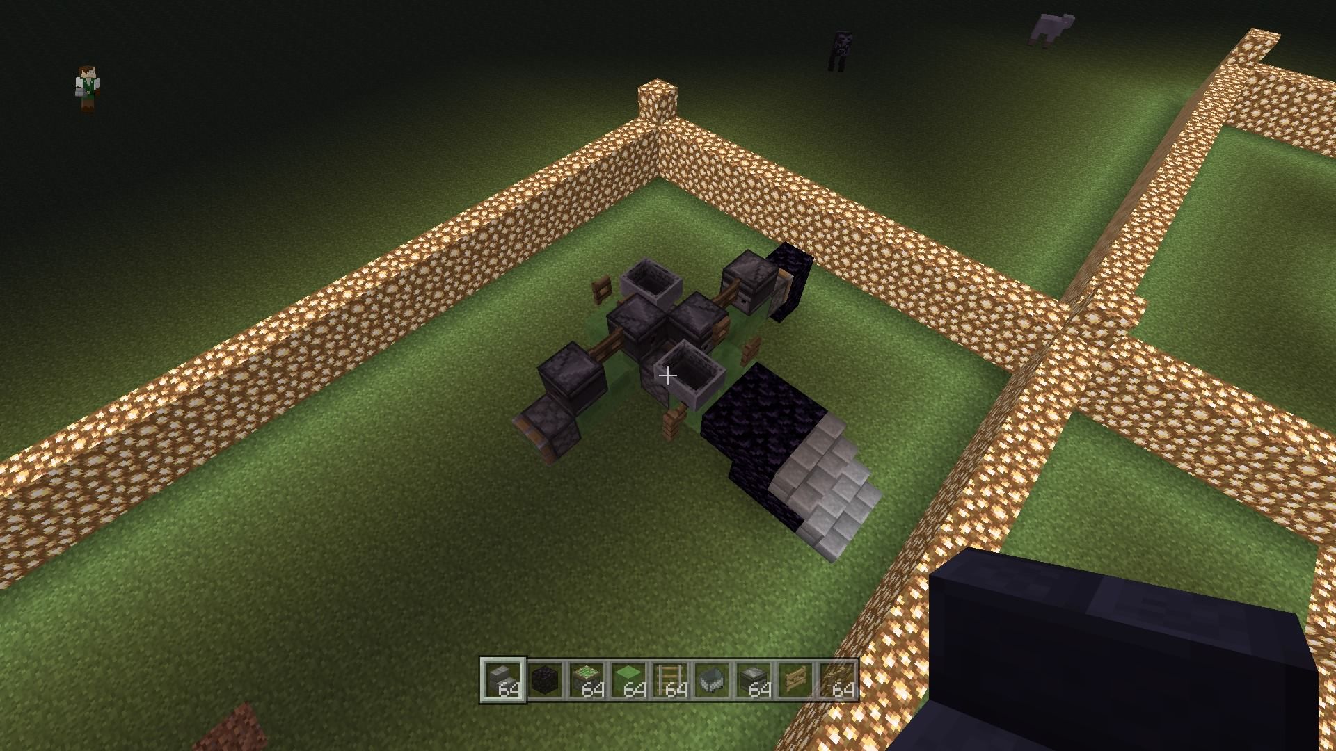 Minecraft SethBling's Simple 2-way Controllable Flying Machine Adapted ...