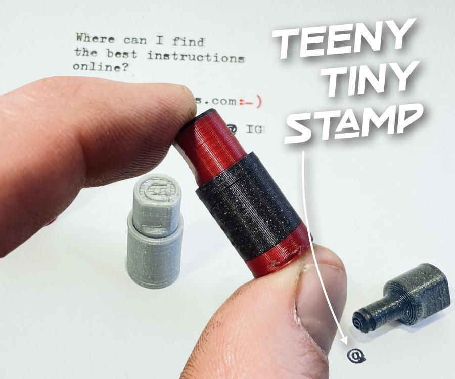 Teeny Tiny @ Stamp : 6 Steps - Instructables