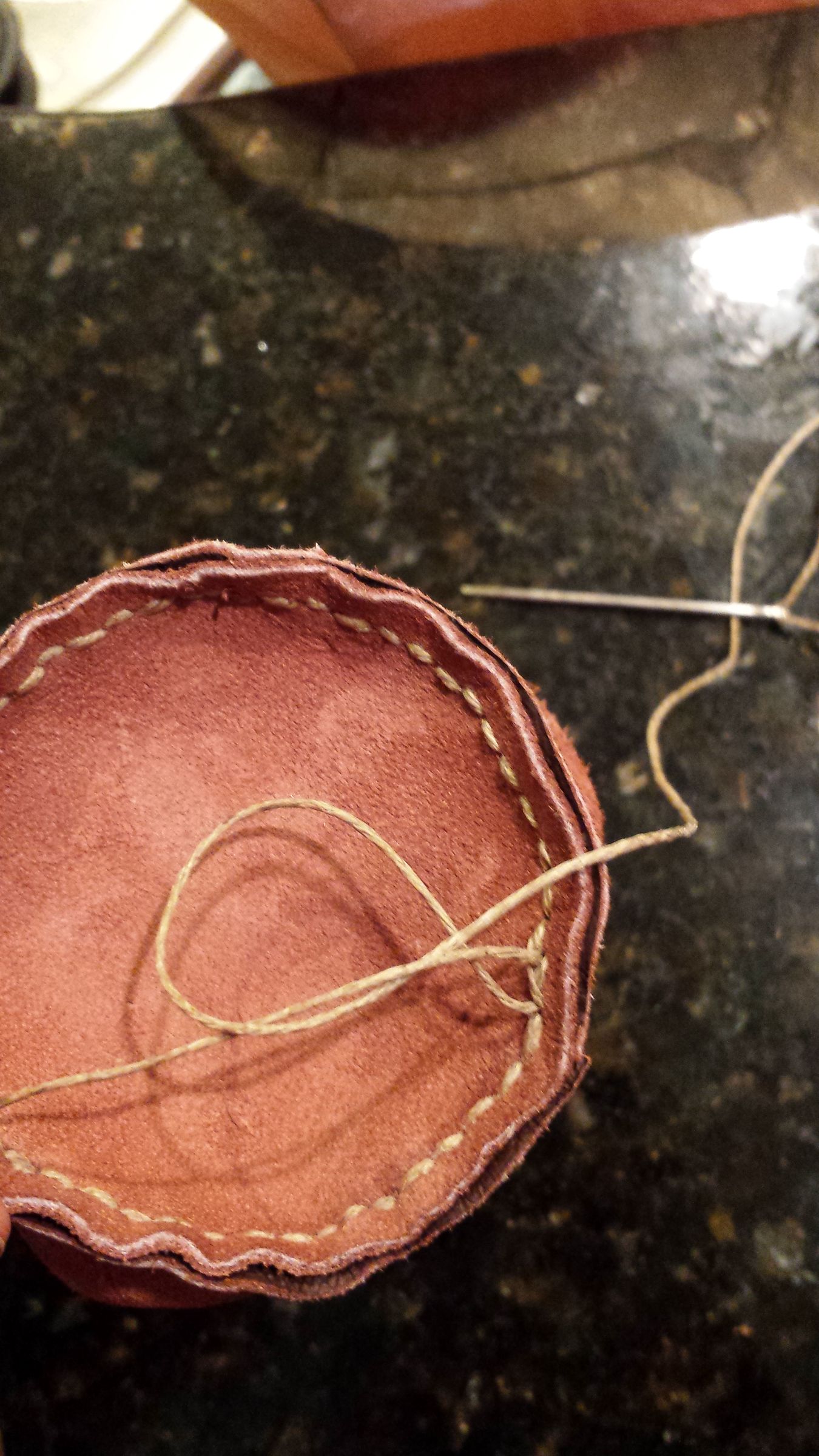 Skyrim Inspired Leather Coin Pouch/Dice Bag : 7 Steps (with Pictures ...