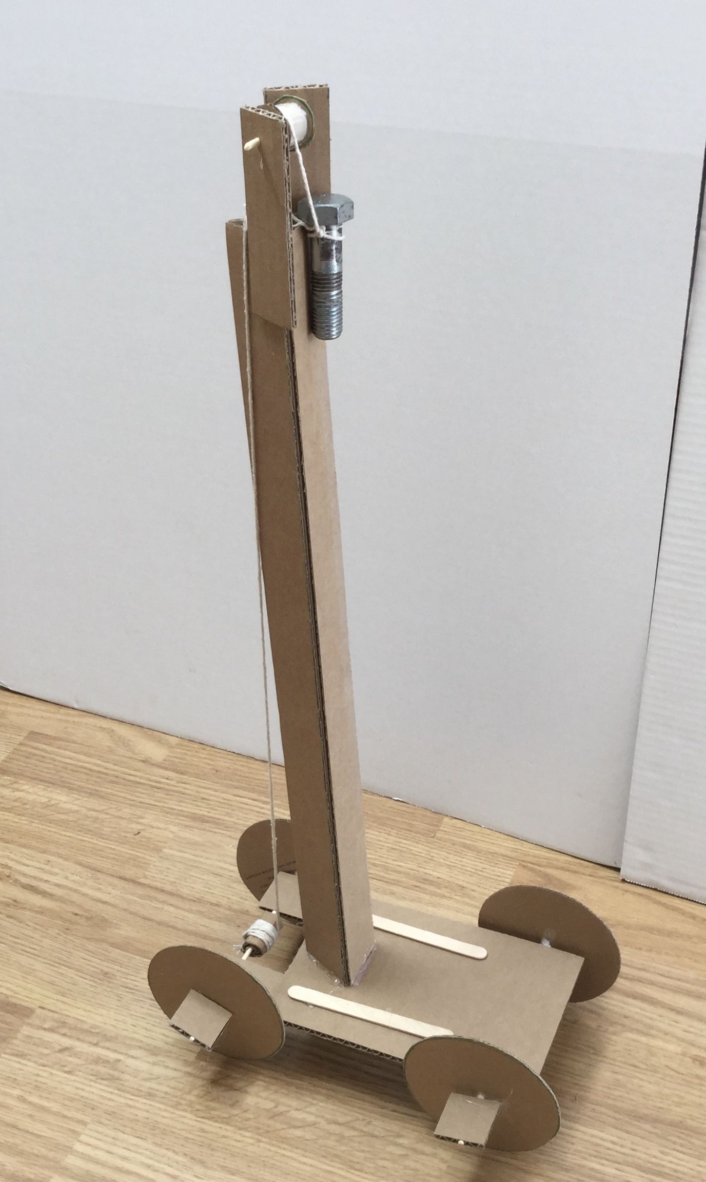 Weight Powered Car : 9 Steps - Instructables