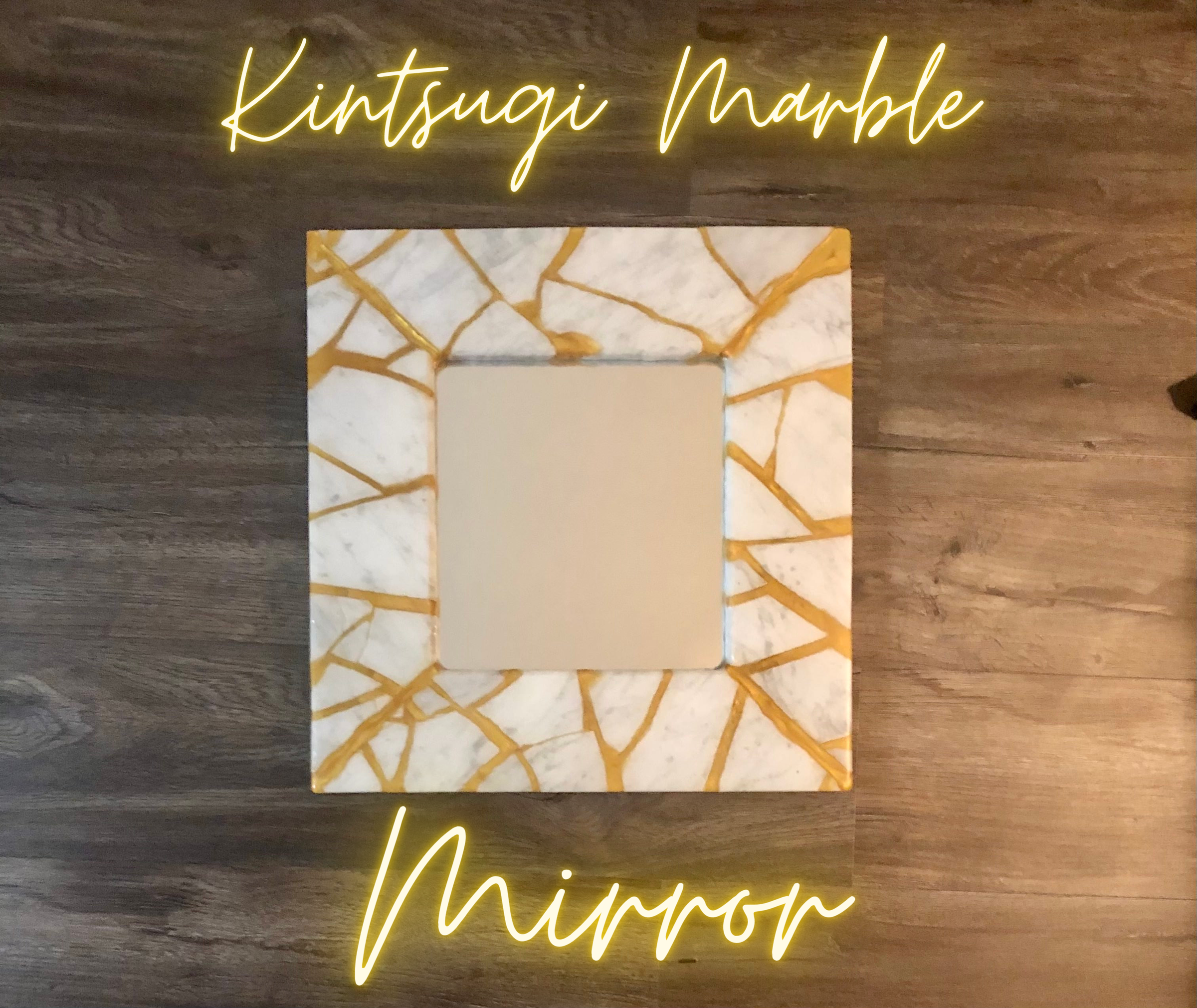 Kintsugi Marble X Resin Mirror : 18 Steps (with Pictures) - Instructables