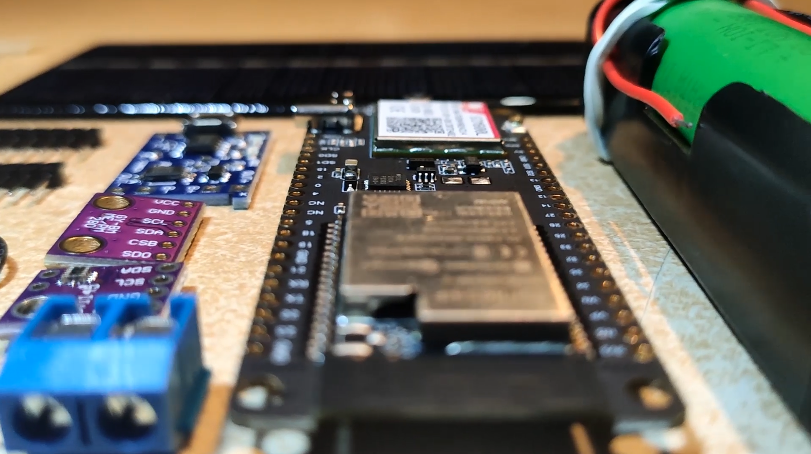 Solar Weather Station With ESP32, SIM800L, ESP8266, Sending Data to a ...