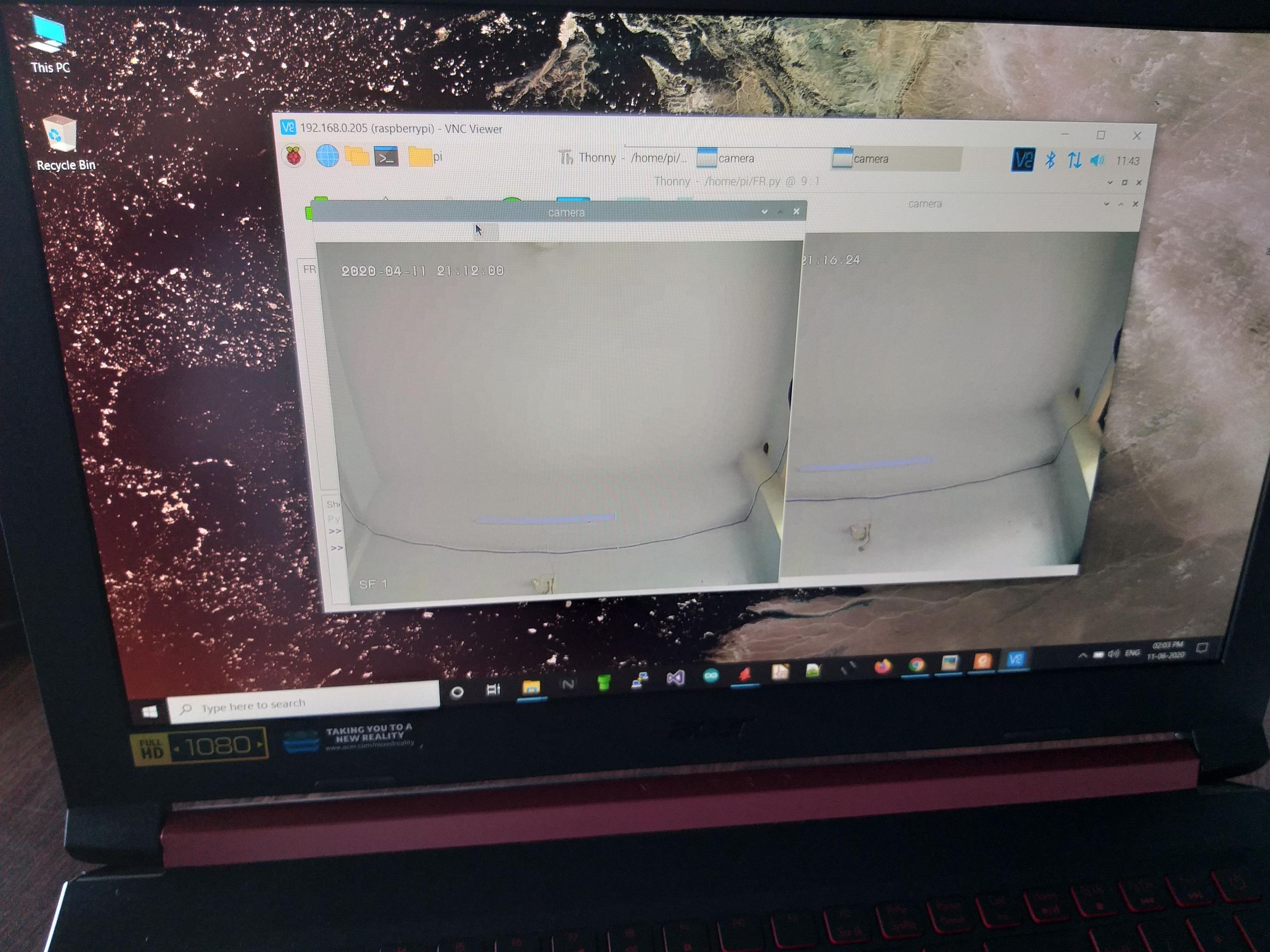 Face Recognition & Detection Using IP Camera - Face Biometric System ...