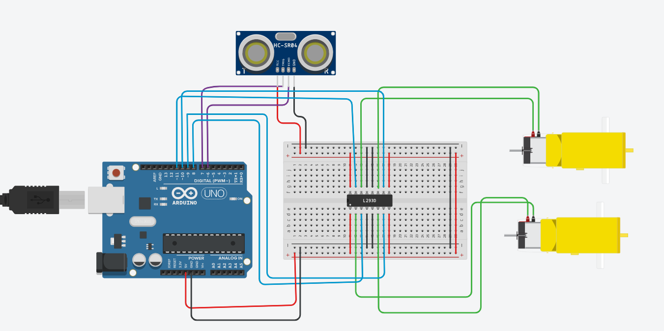 Obstacle Avoiding Robot Circuit : 3 Steps - Instructables