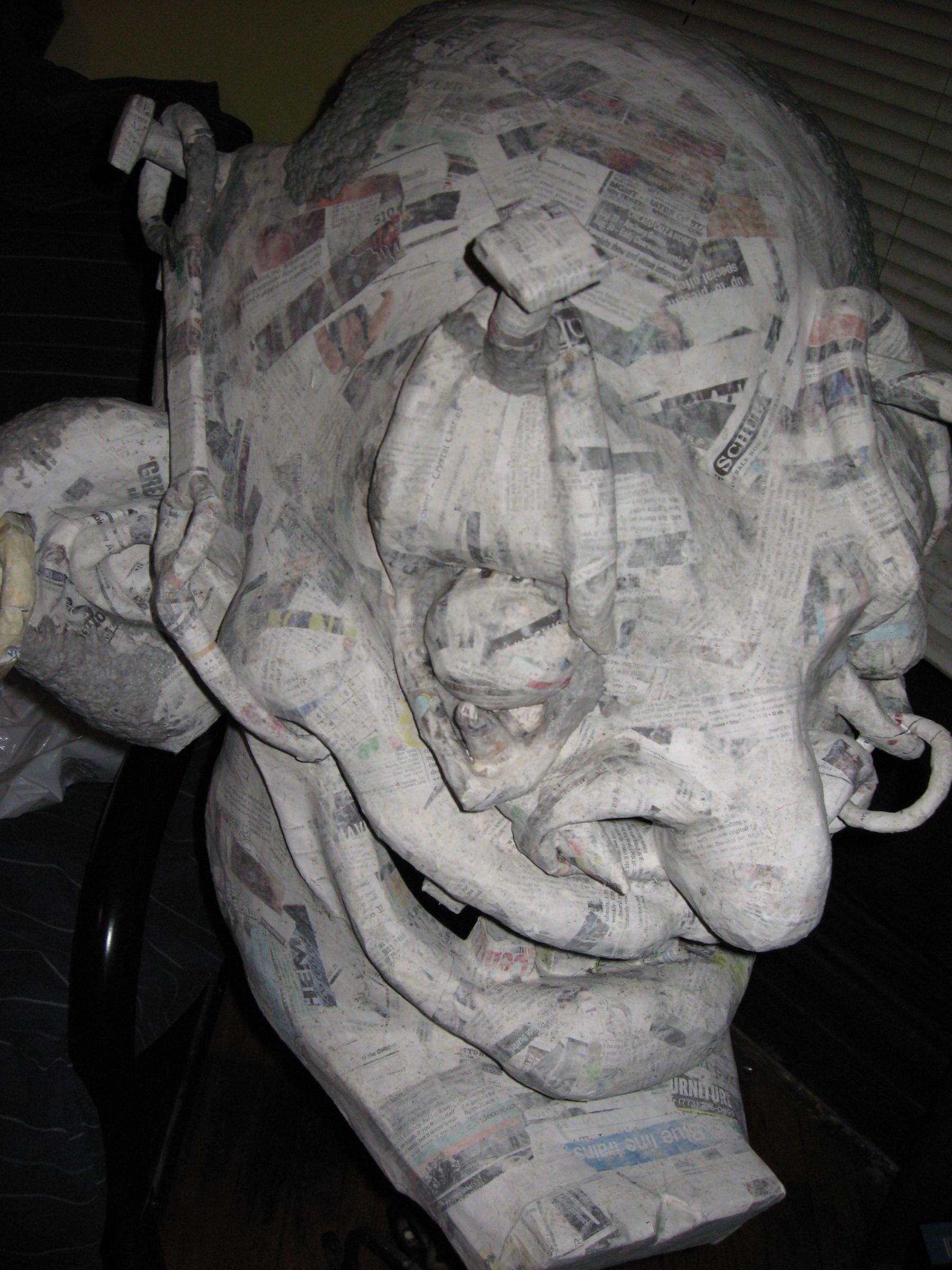 Giant Mask: Horror Head! : 12 Steps (with Pictures) - Instructables