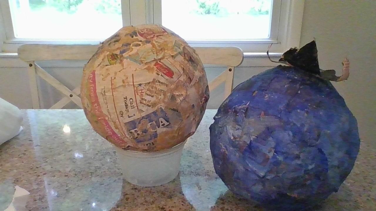 Giant Paper Mache Blueberry : 6 Steps - Instructables