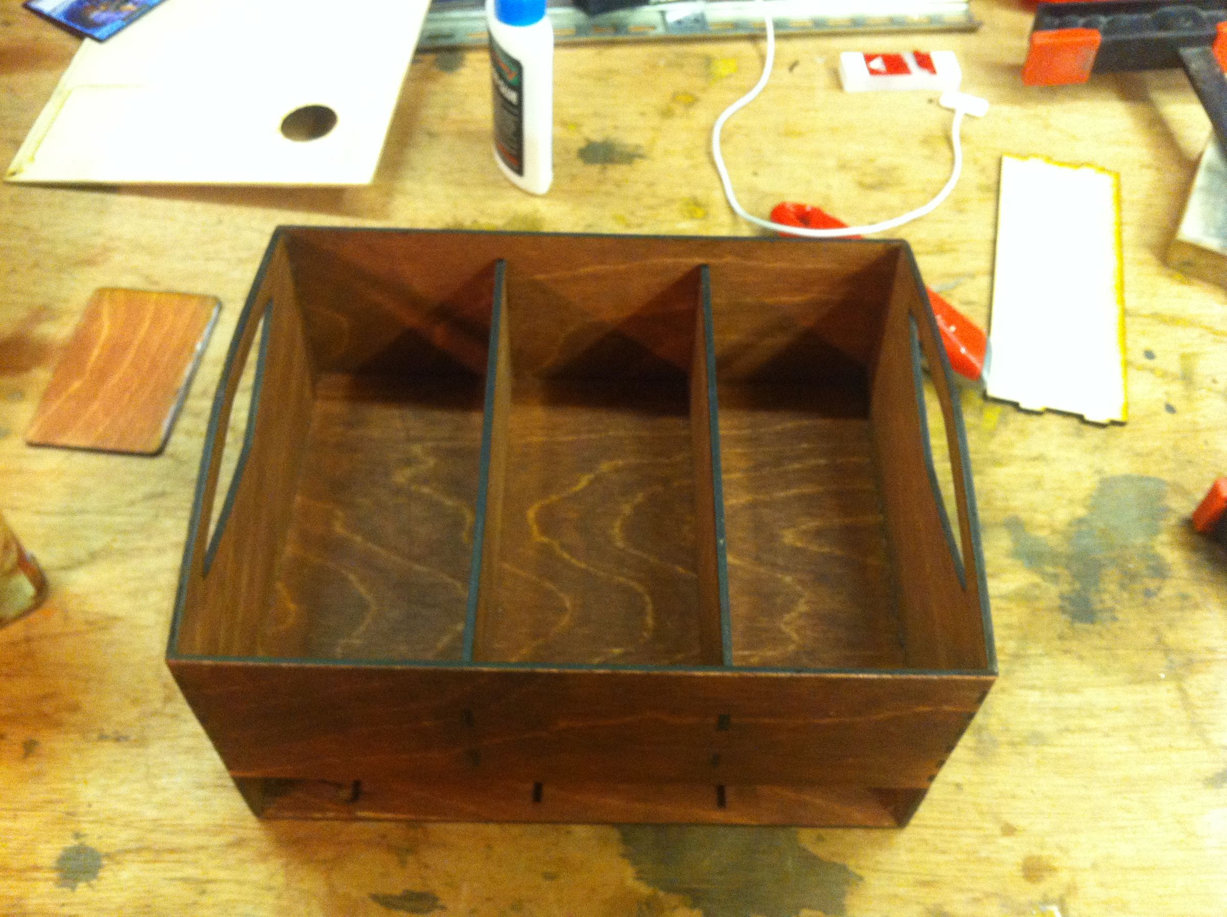 Magic: the Gathering Storage Box With Laser-cut Card Tray & Dividers ...