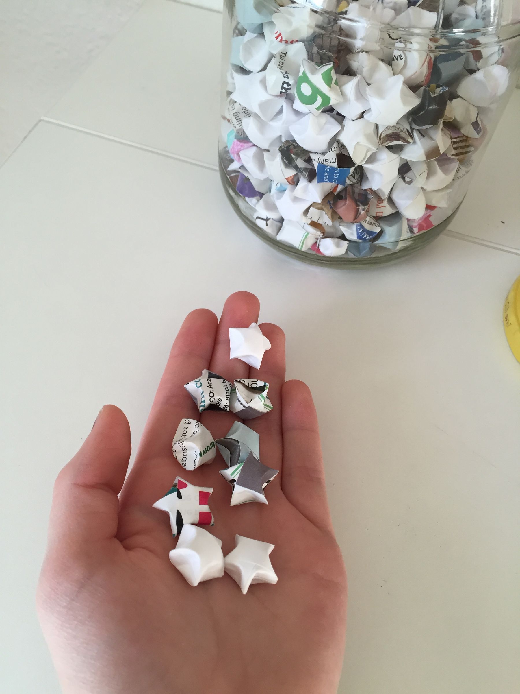 Origami Lucky Stars! : 3 Steps (with Pictures) - Instructables