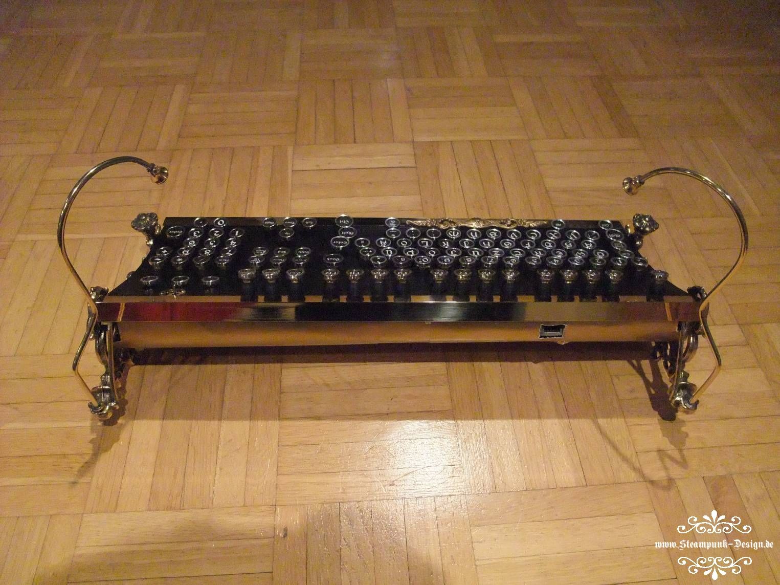 Most Detailed Steampunk Keyboard Instruction : 11 Steps (with Pictures ...