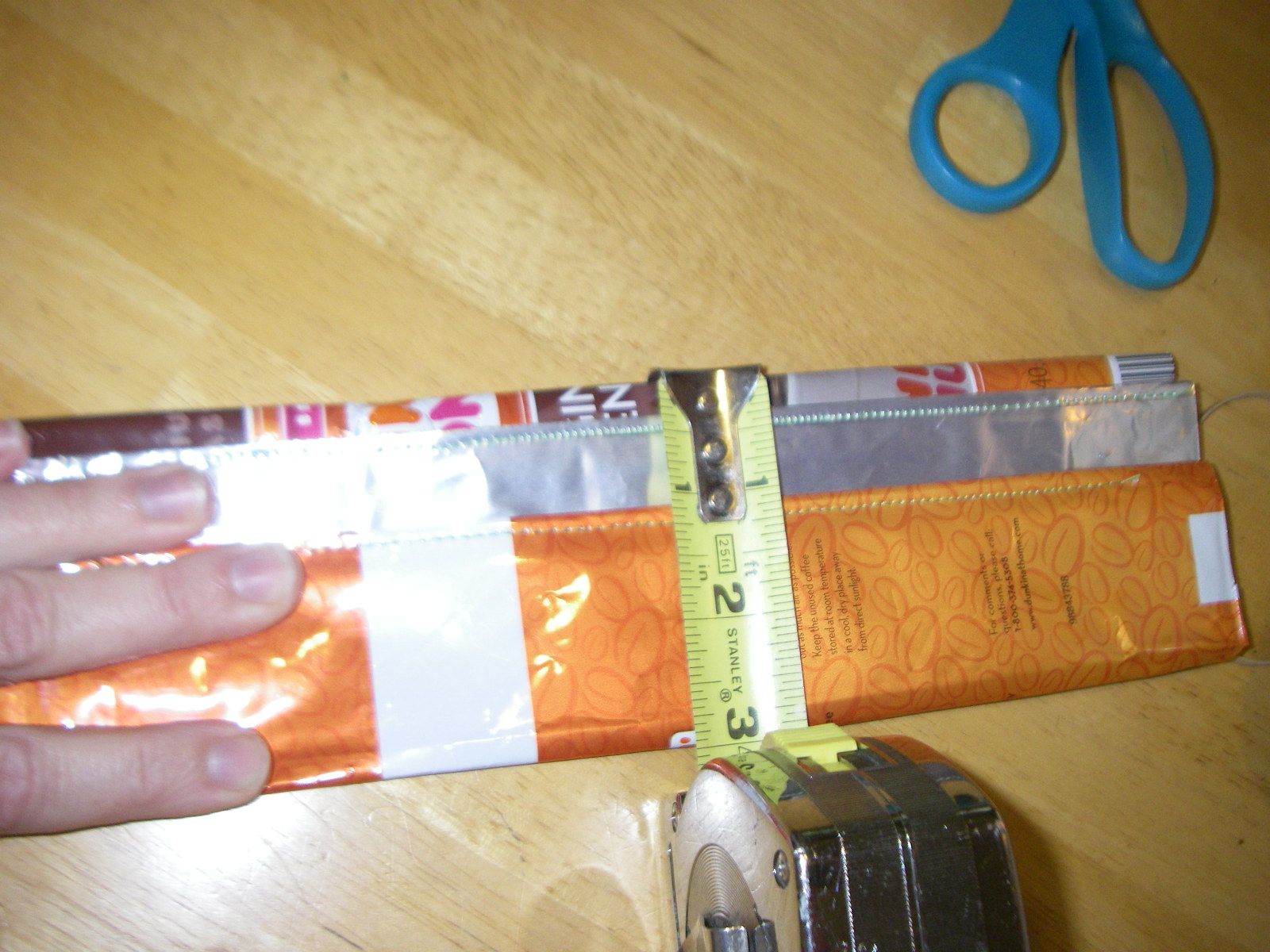 Make a Coffee Bag Wallet & Friends for Free : 10 Steps (with Pictures ...