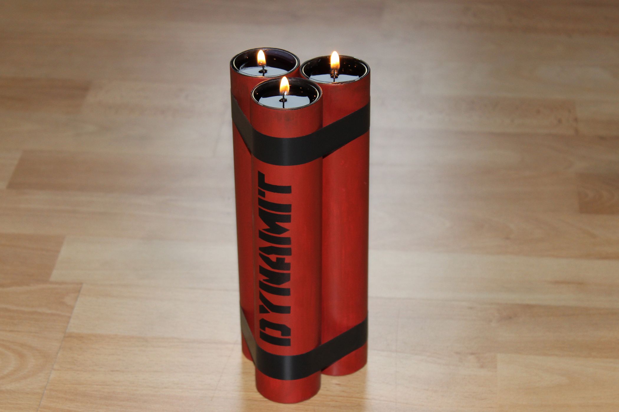 Dynamite Candle Holder : 3 Steps (with Pictures) - Instructables
