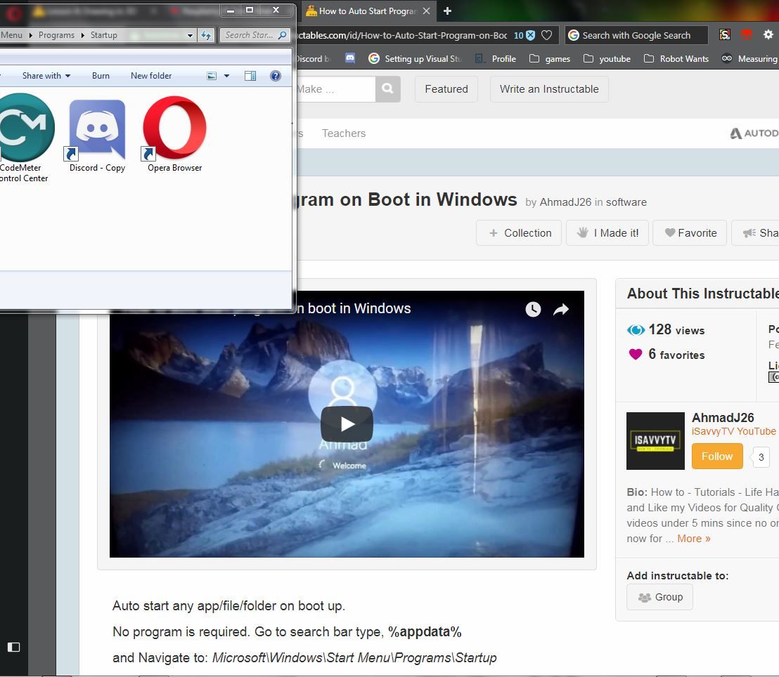 How to Auto Start Program on Boot in Windows - Instructables