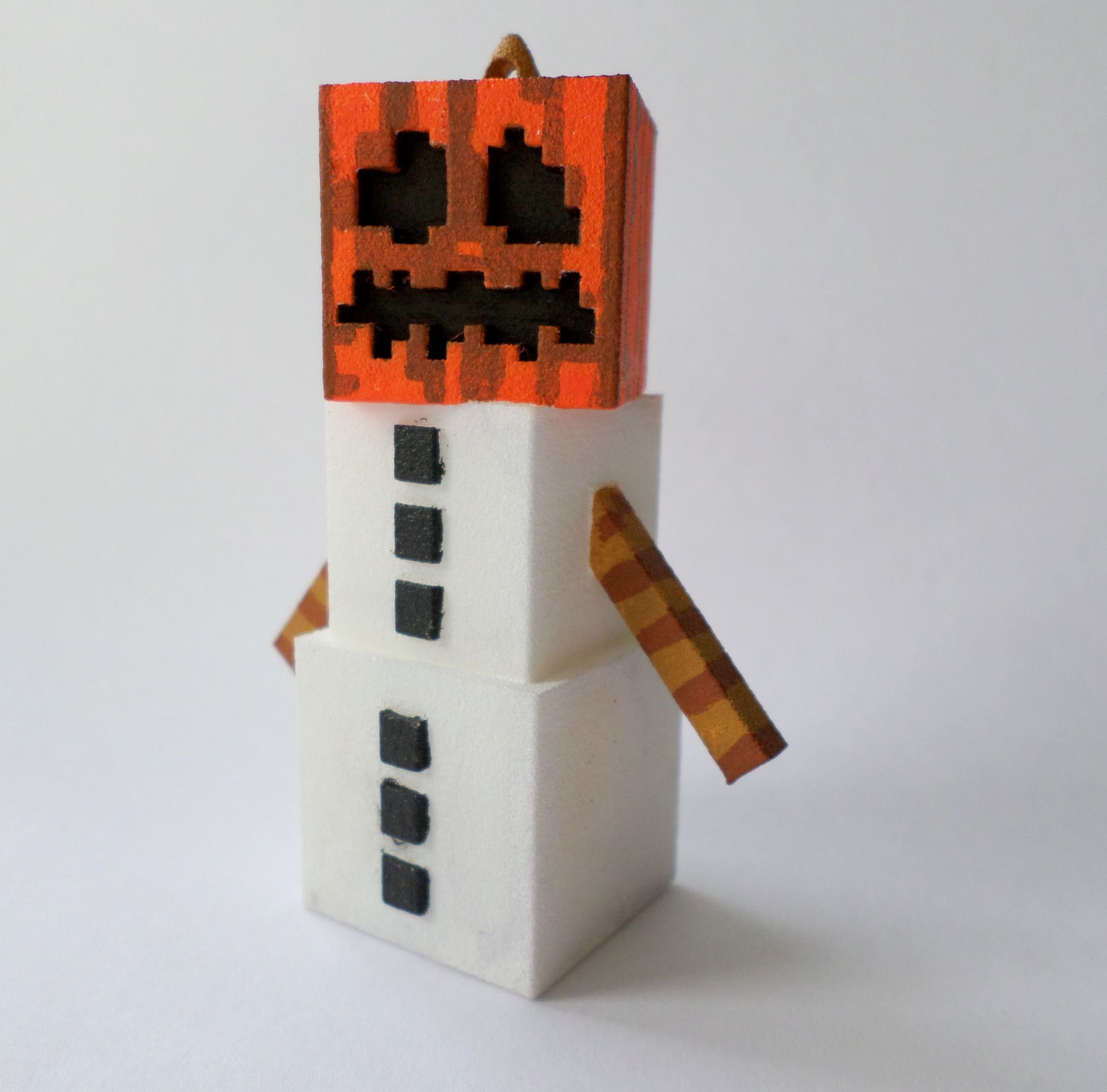 Minecraft Snow Golem In Real Life