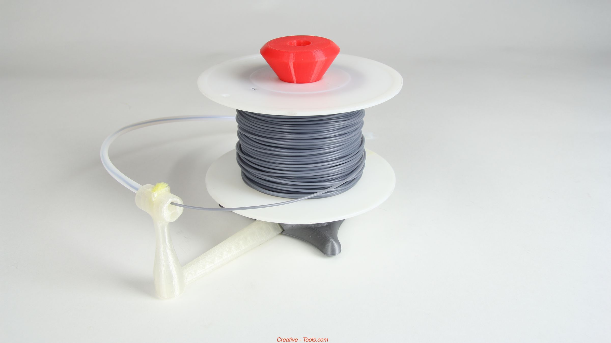 Universal Stand-alone Filament Spool Holder (Fully 3D-printable) : 11 ...