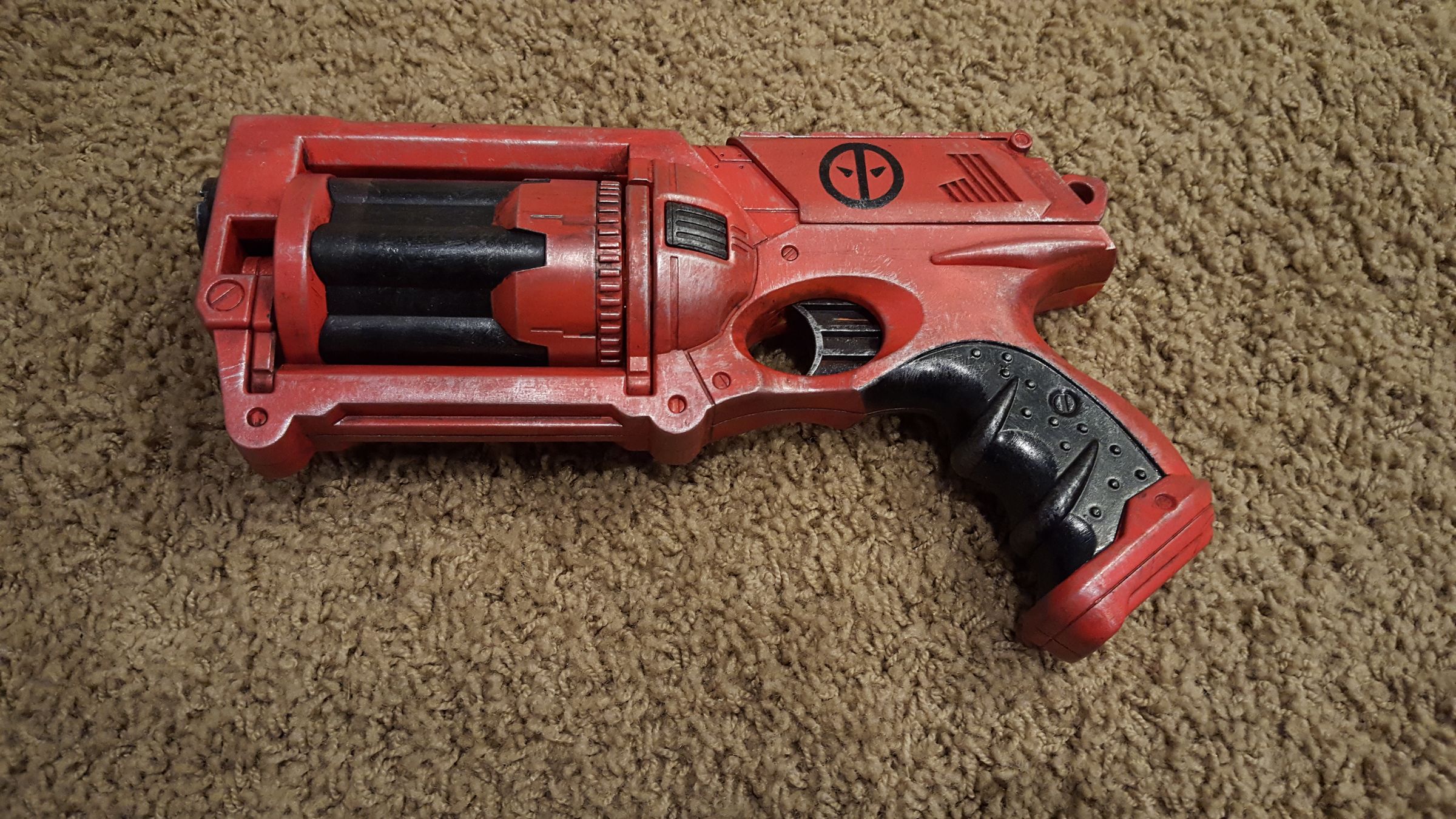 Deadpool Dual Wield Nerf Pistols Nerf Modification : 8 Steps (with ...