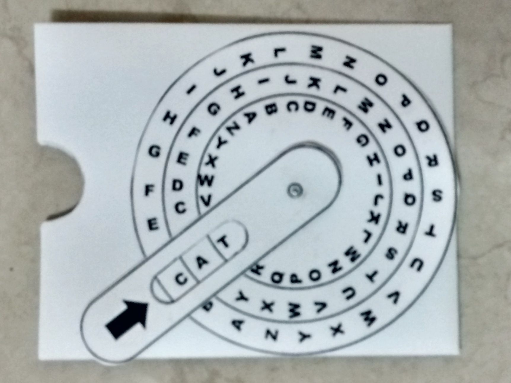 Dial Card for 3 Letter Word Practice : 3 Steps (with Pictures ...
