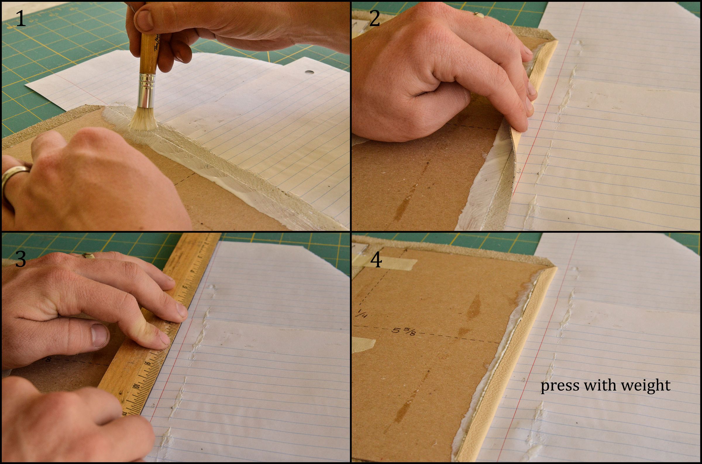 How to Leather Bind a Paperback : 14 Steps (with Pictures) - Instructables