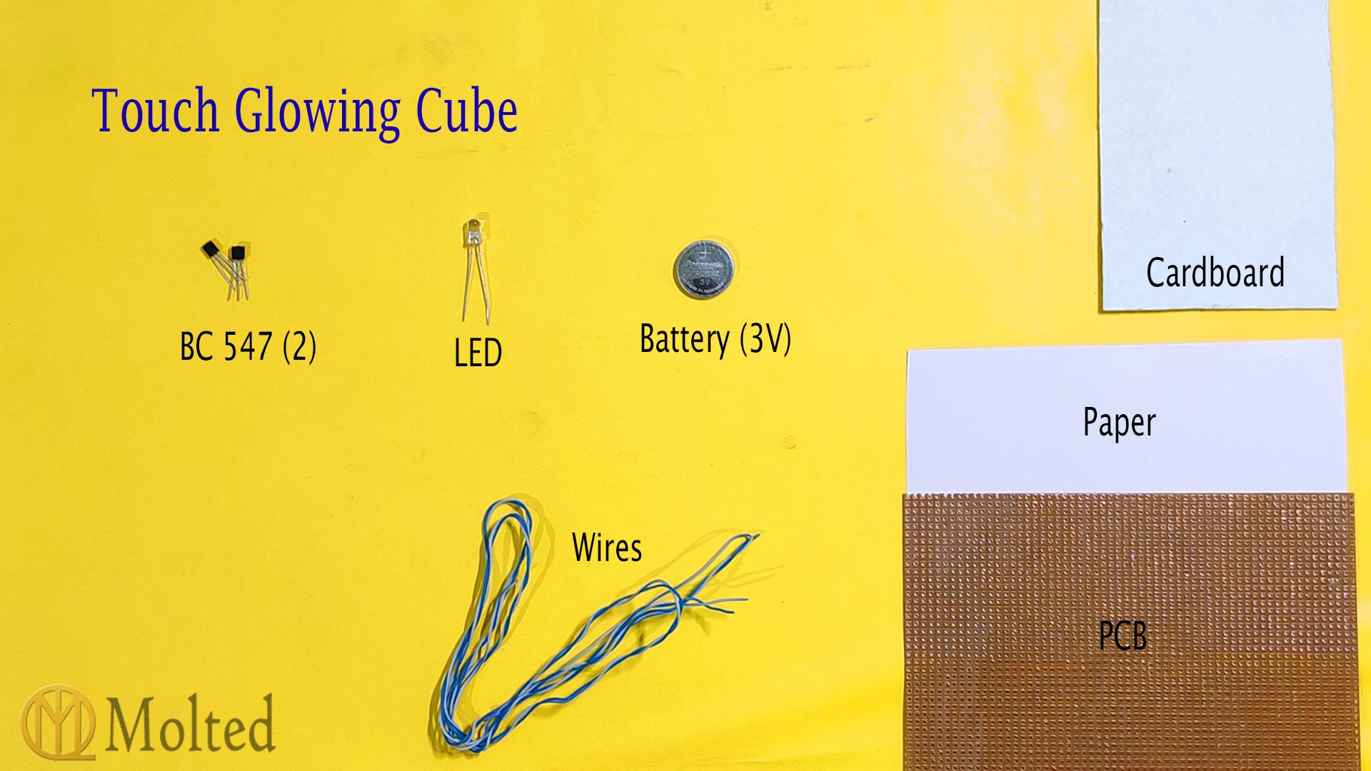 Make a Touch Glowing Cube || Touch Sensor Application : 3 Steps ...