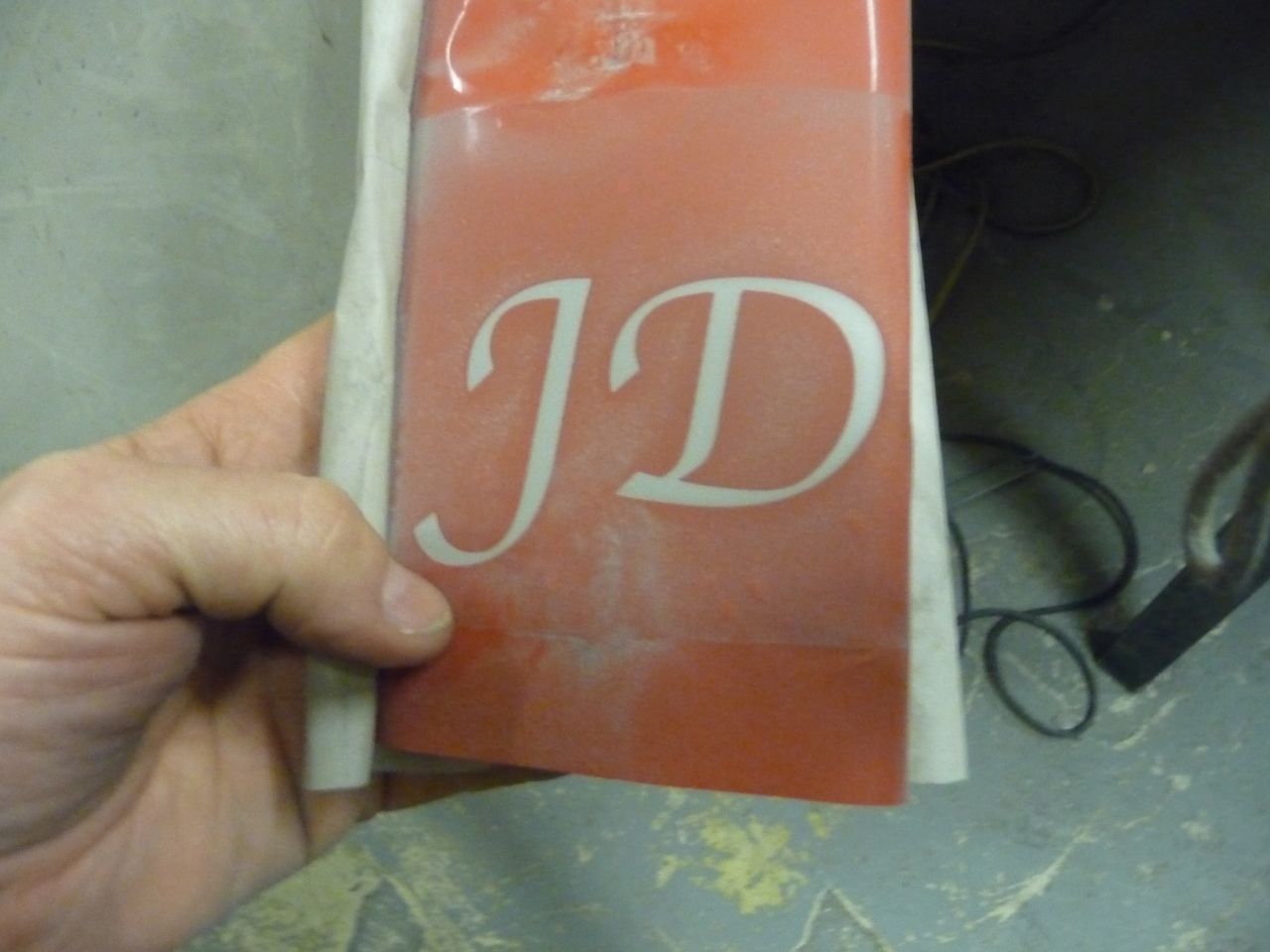 Engraving Using a Sandblaster and Vinyl Stencil : 5 Steps - Instructables