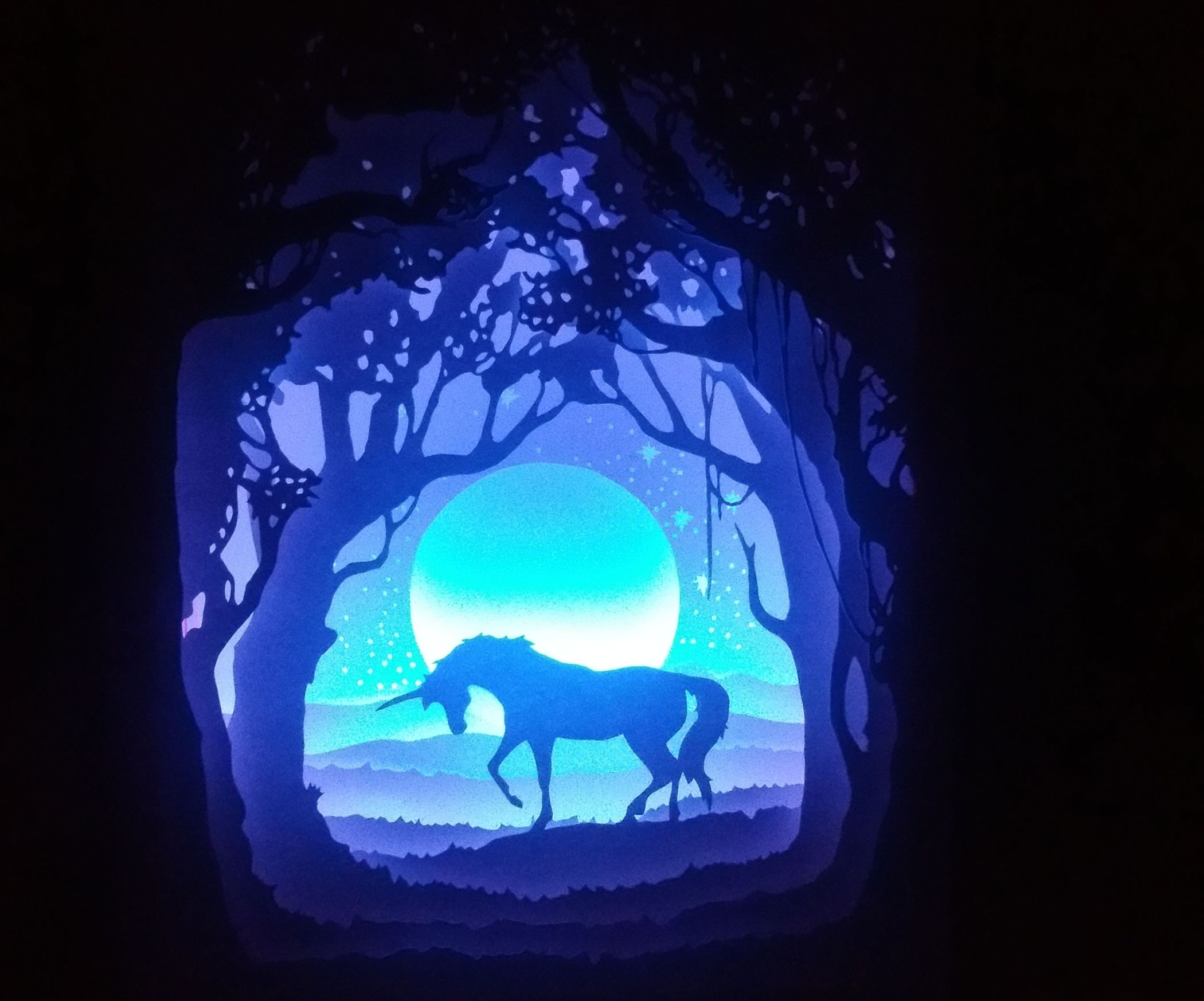 LED Strip Unicorn Light Box : 7 Steps (with Pictures) - Instructables