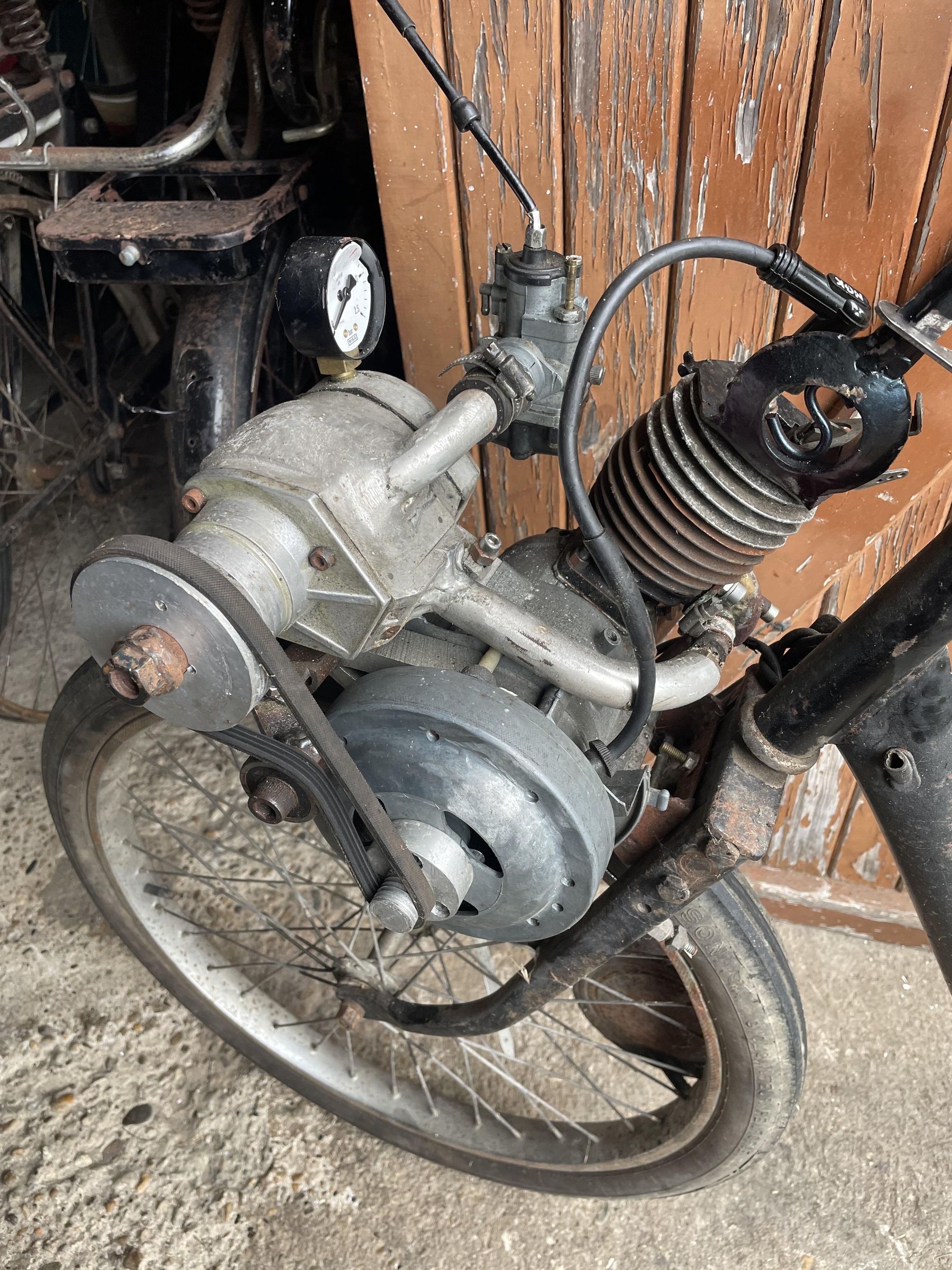 Cheap Motor Supercharger With a Pneumatic Sander : 3 Steps - Instructables