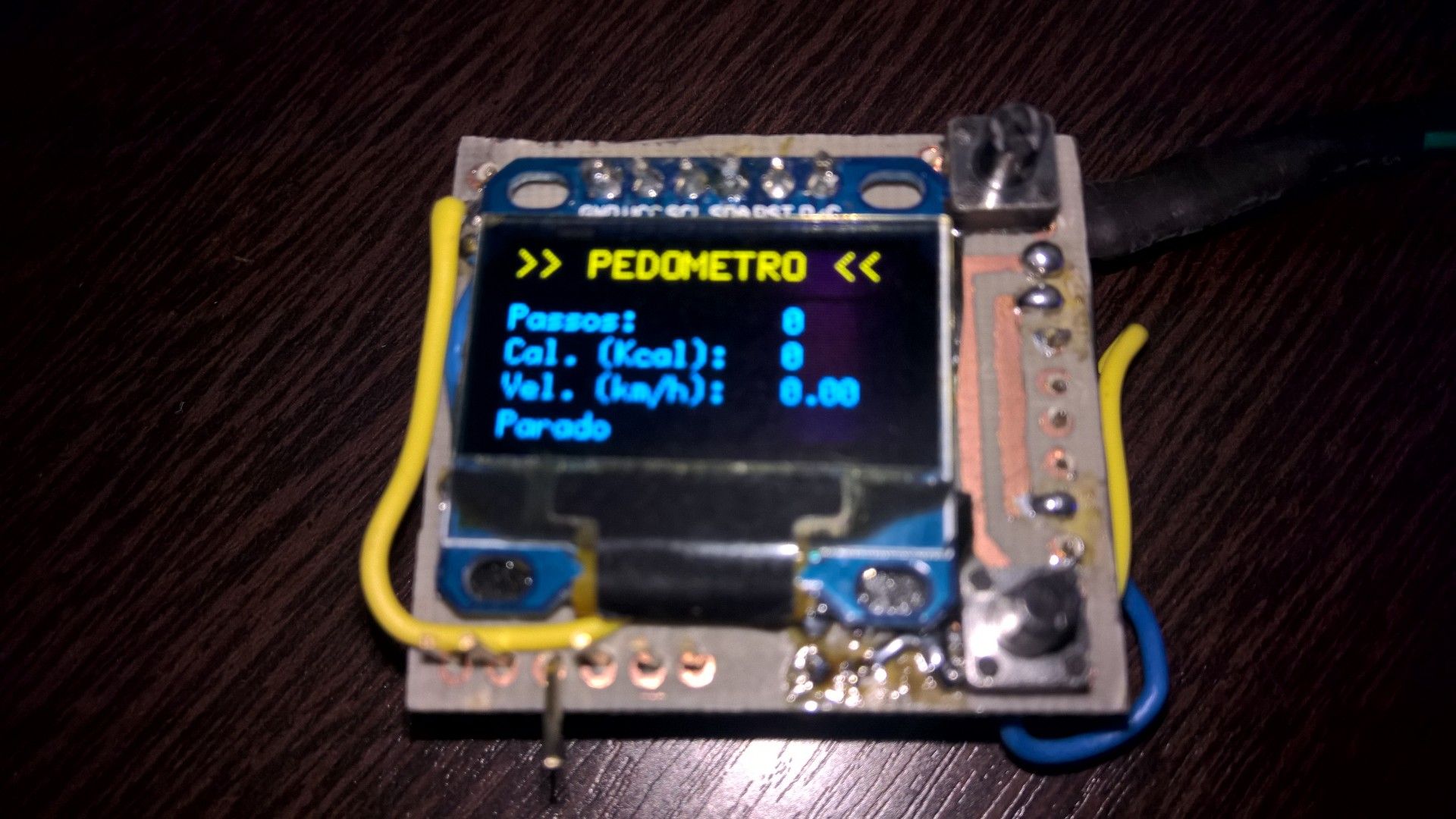 Arduino Pedometer Watch, With Temperature, Altitude and Compass! : 6 ...