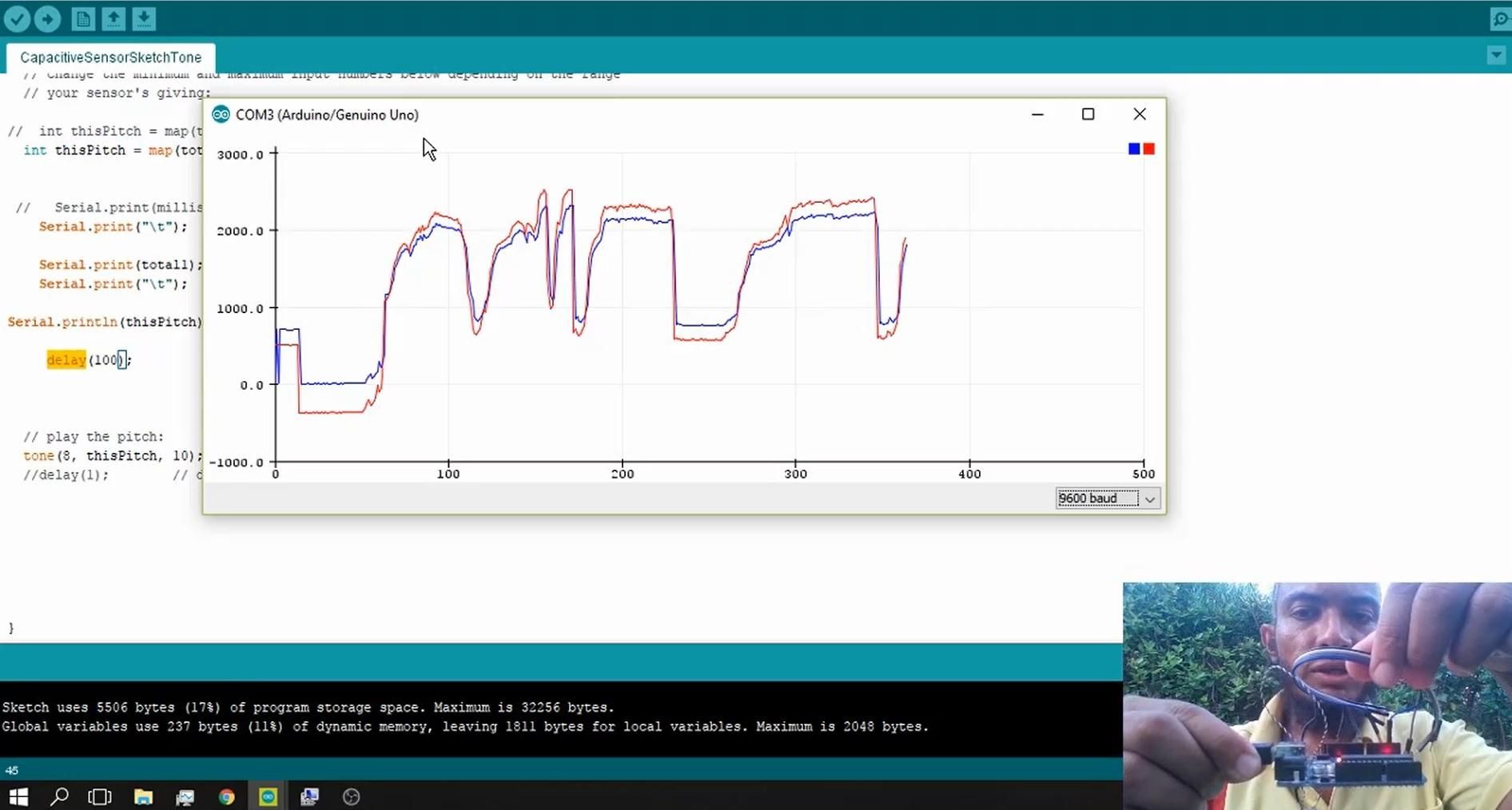 How to Make Arduino Theremin - Control Arduino With Proximity and Touch ...