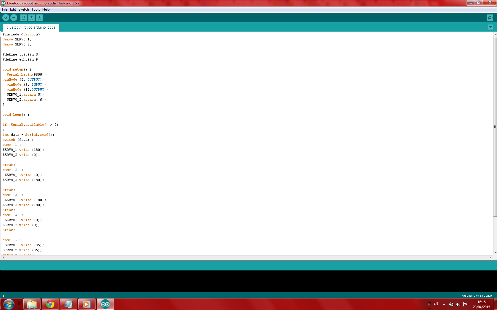 PC Controlled Bluetooth Robot (With a GUI !) : 9 Steps - Instructables