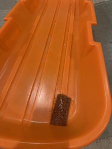 Cracked Snow Sled Fix : 3 Steps - Instructables