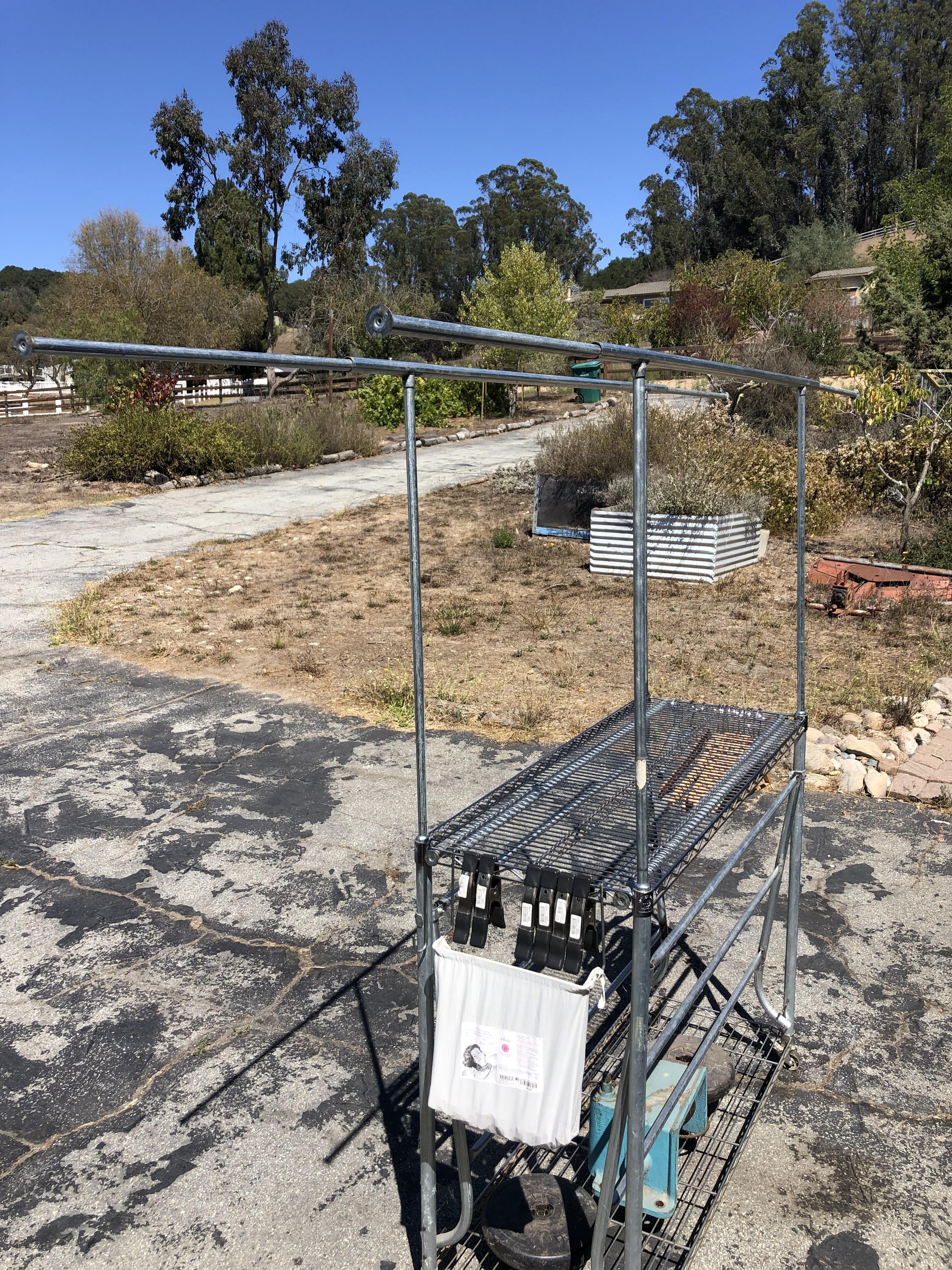 Mobile Solar Clothes Dryer : 5 Steps - Instructables