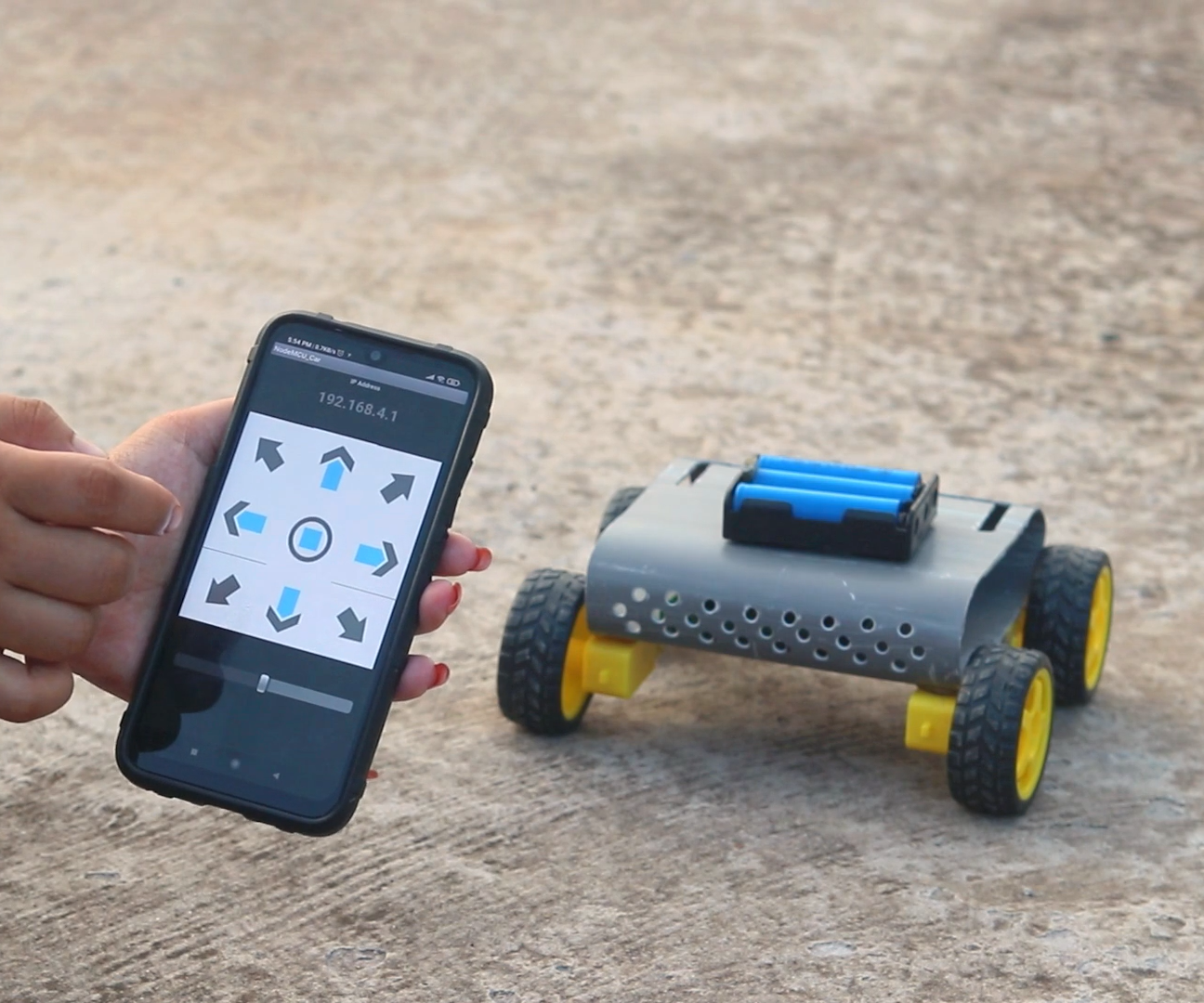 WiFi Controlled Robot With NodeMCU : 7 Steps - Instructables