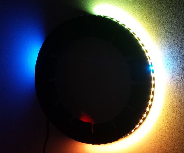Glowing LED Wall Watch : 12 Steps (with Pictures) - Instructables