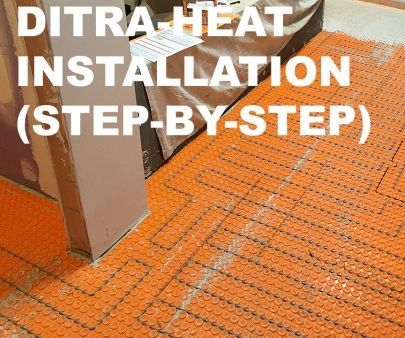DITRA-HEAT Heated Flooring Systems (Step-by-Step Installation) : 13 ...