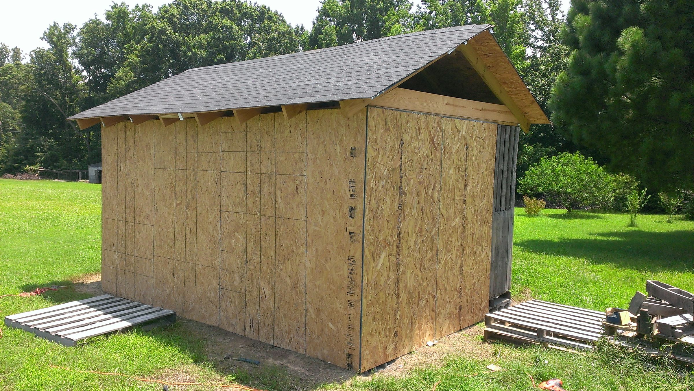 Garden Shed From Pallets : 8 Steps (with Pictures) - Instructables