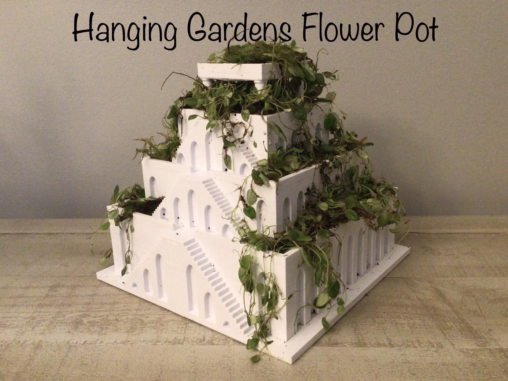 How To Make The Hanging Gardens Of Babylon Model