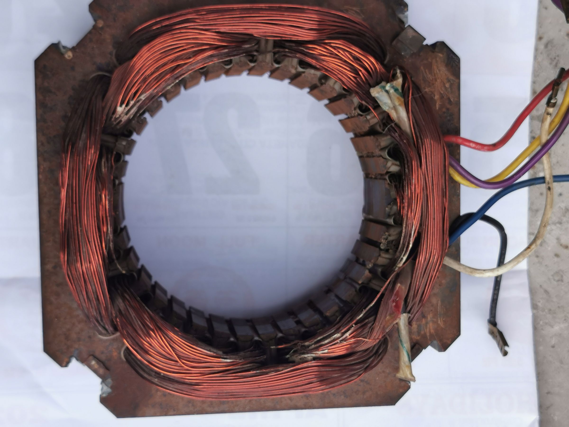 Rewinding and Renovation of the Electric Motor : 45 Steps (with ...