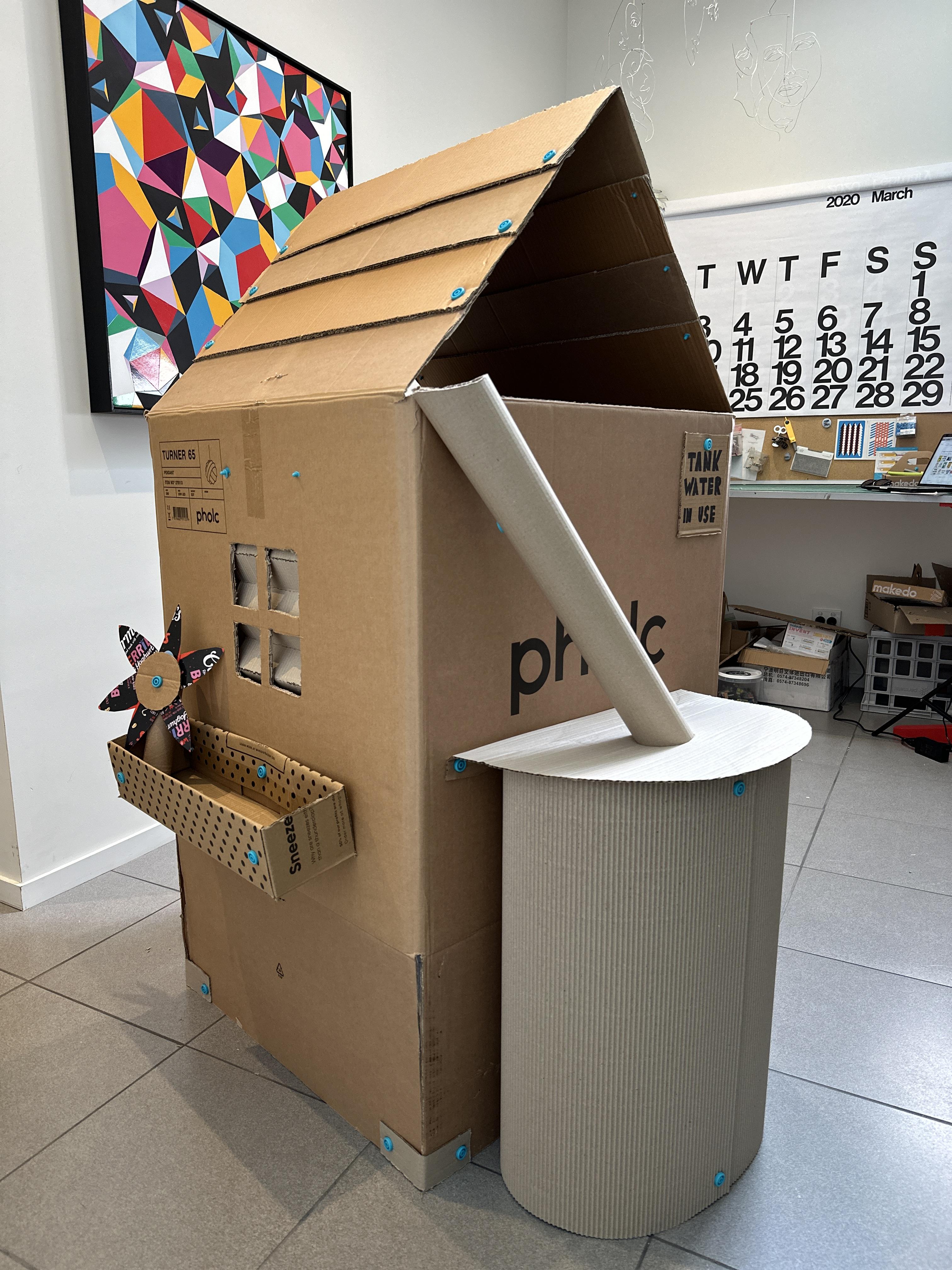 Sustainable Cardboard Tiny House : 16 Steps (with Pictures) - Instructables