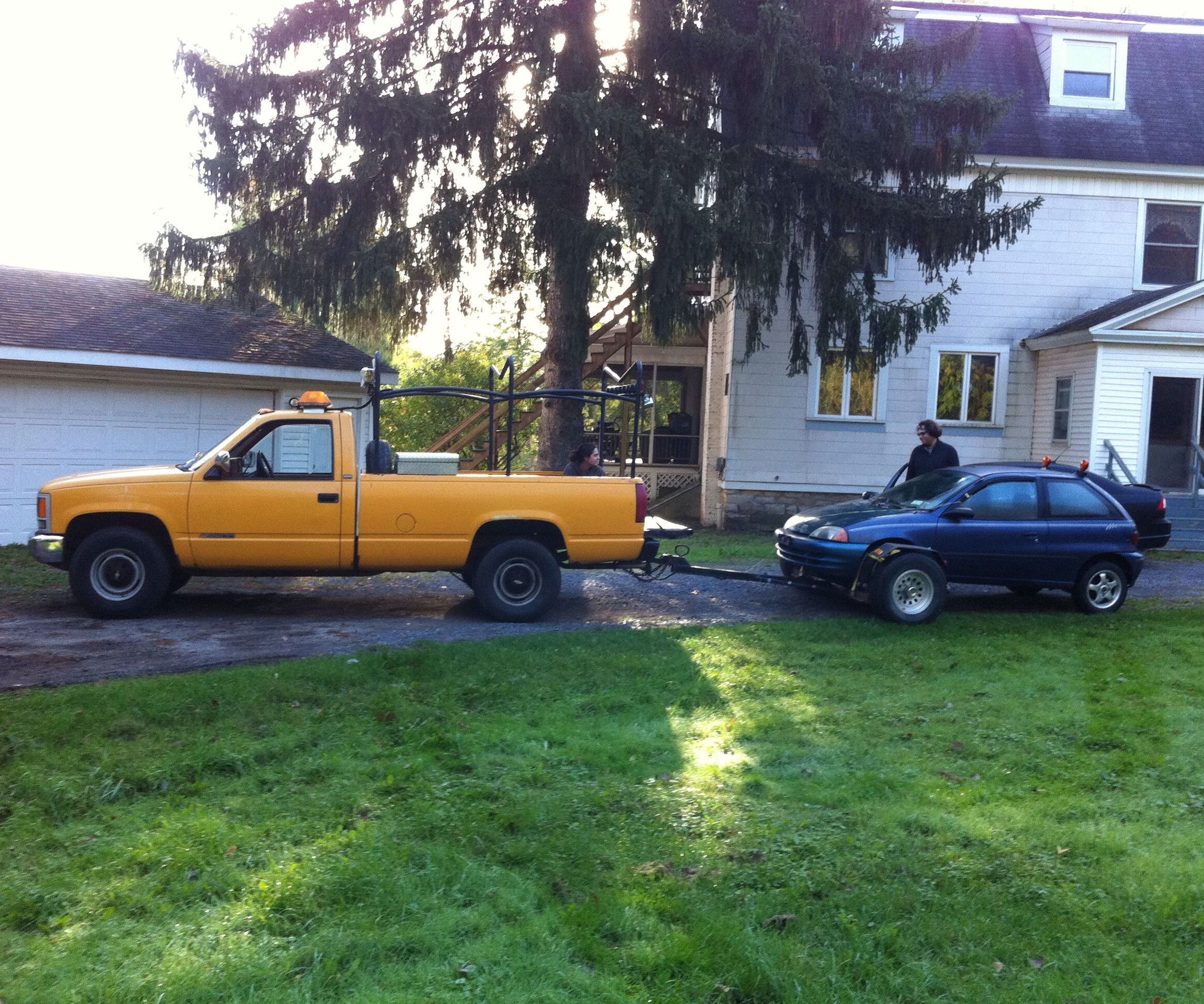 How to Make a Car/Truck Tow Dolly Cheap : 10 Steps - Instructables